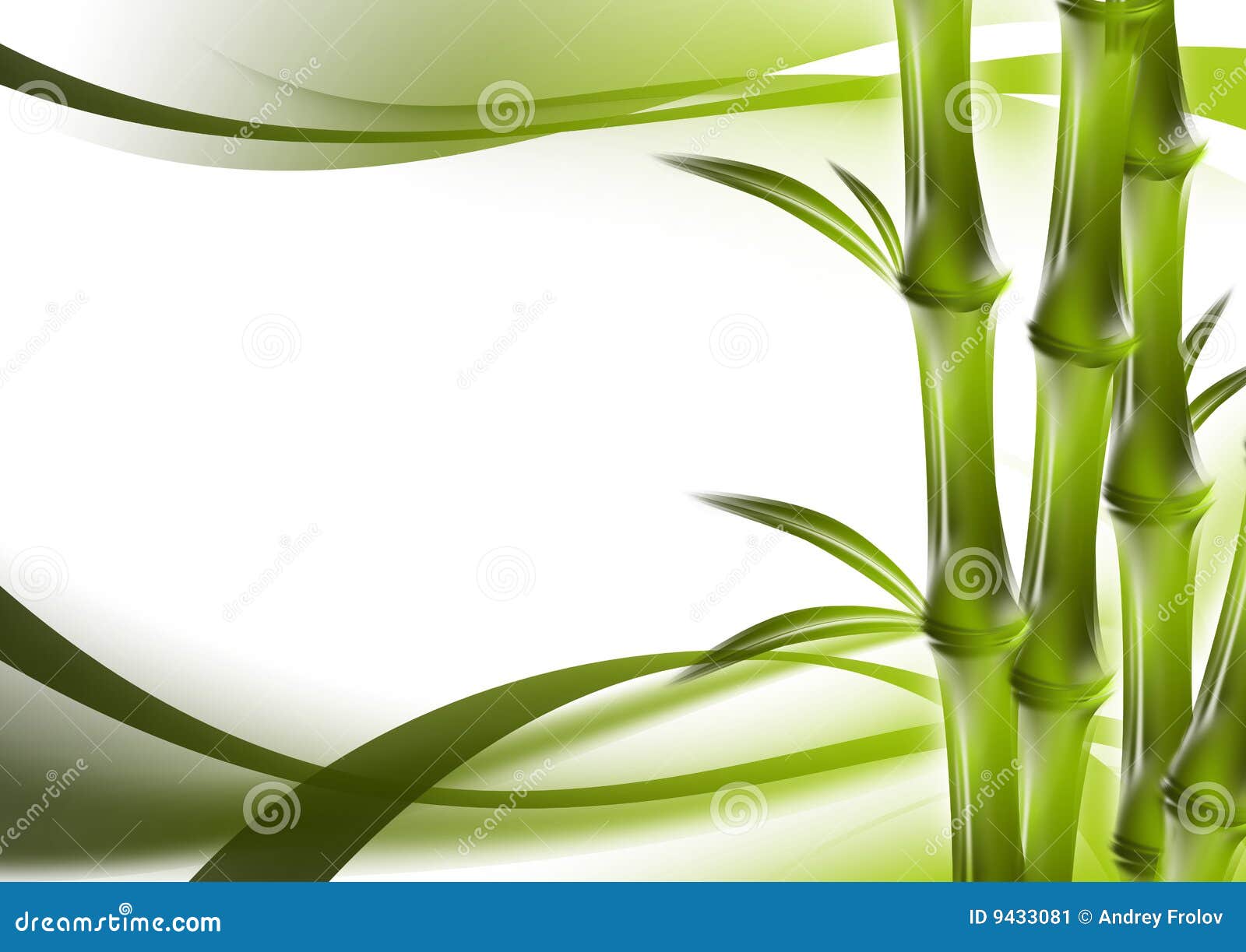 Bamboo and Abstract Background Stock Illustration - Illustration of ...