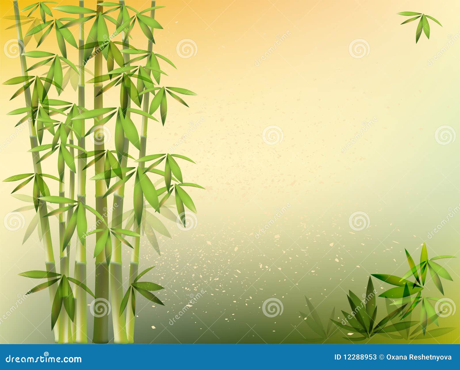 Bamboo background stock vector. Illustration of flora - 12288953
