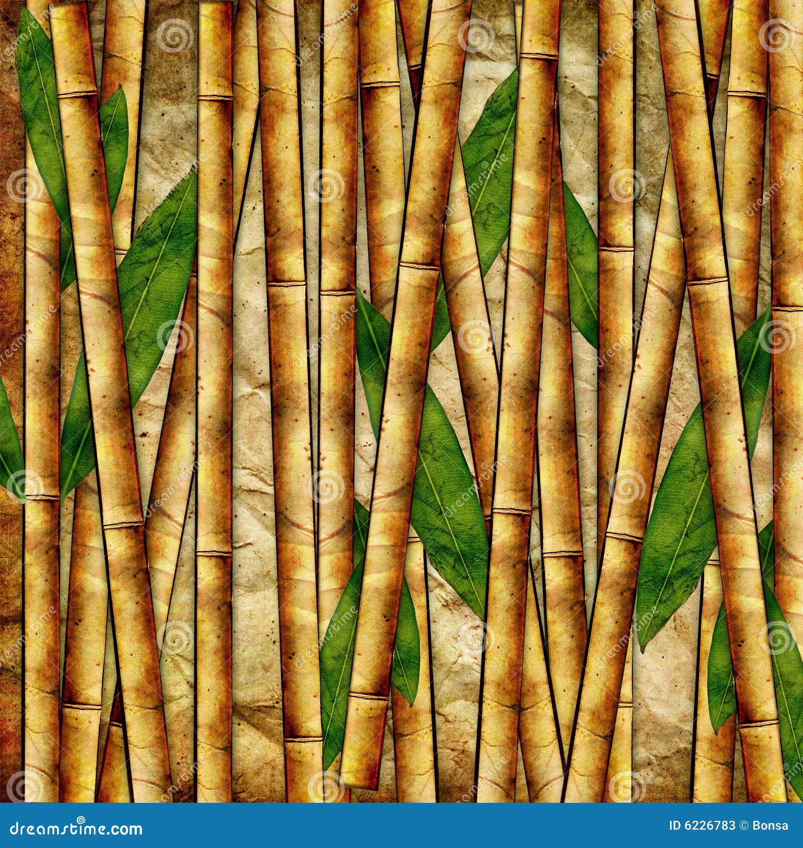 Bamboo background stock illustration. Illustration of decorative - 6226783