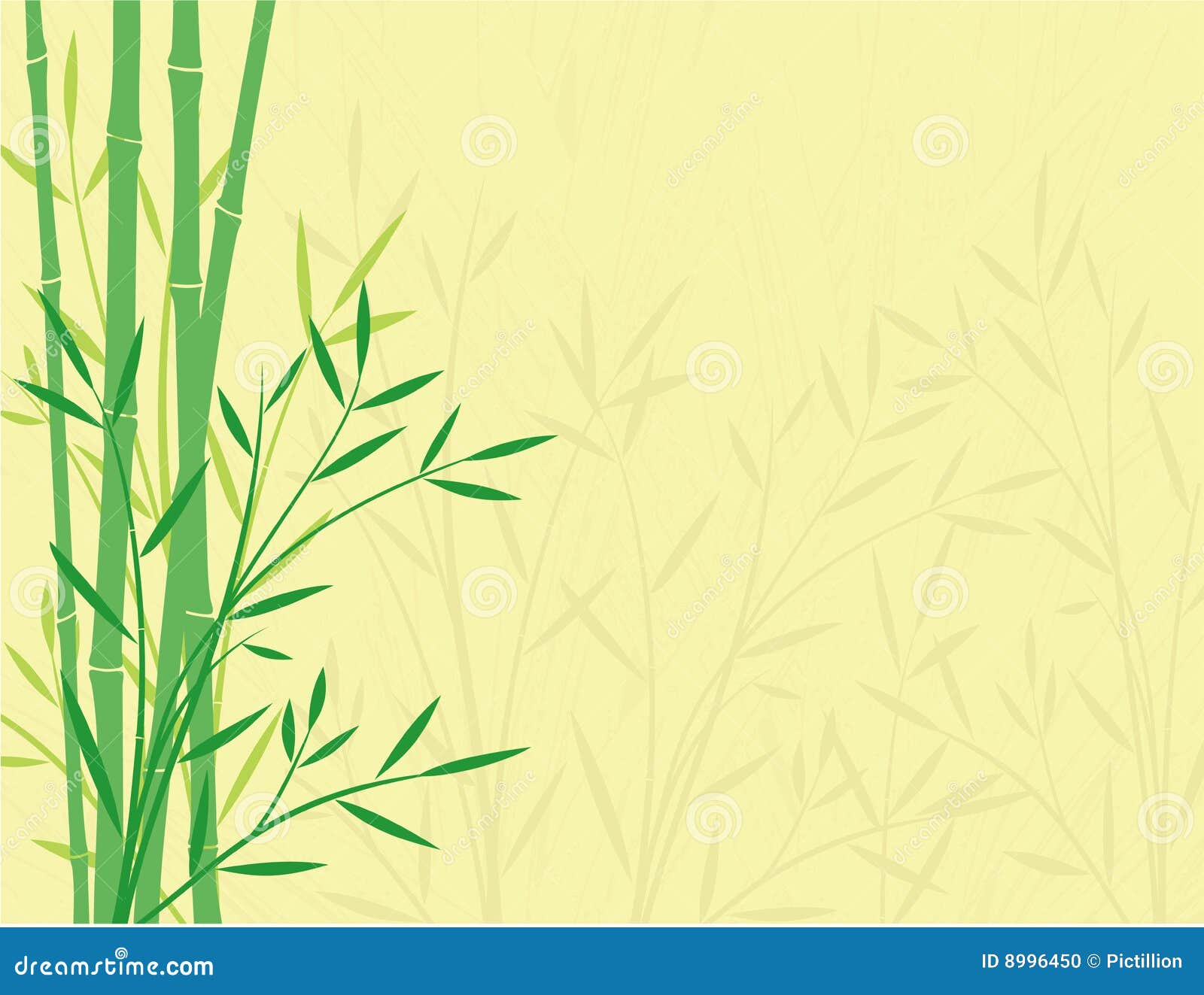 Bamboo Background stock vector. Image of china, grove - 8996450