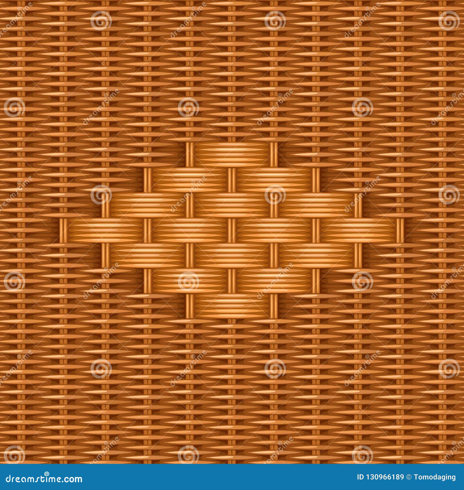 Bamboo Basket Weaving Pattern Texture Design Craftmanship Stock Vector ...