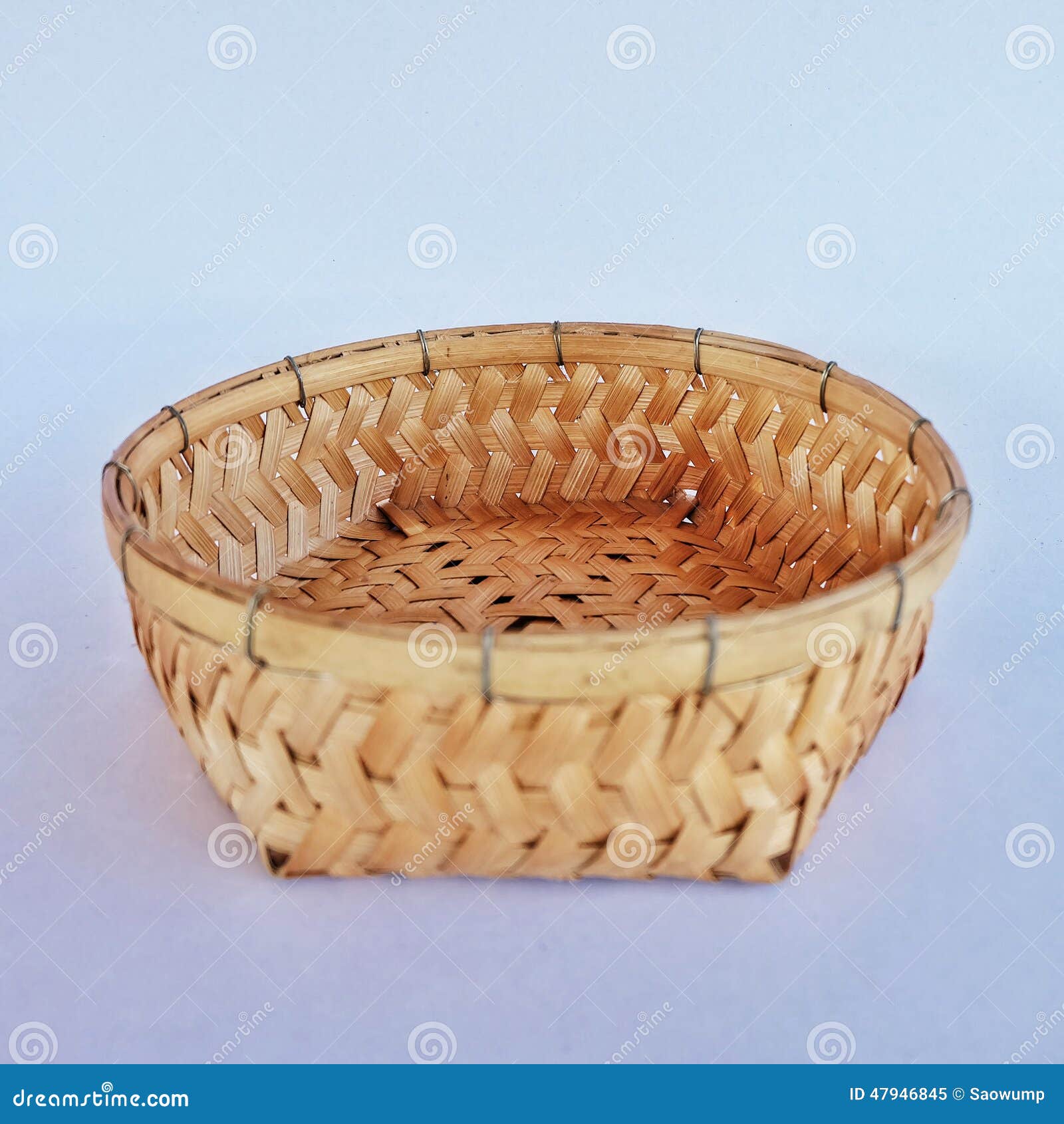 Bamboo Basketwork Texture And Background. Royalty-Free Stock Image ...