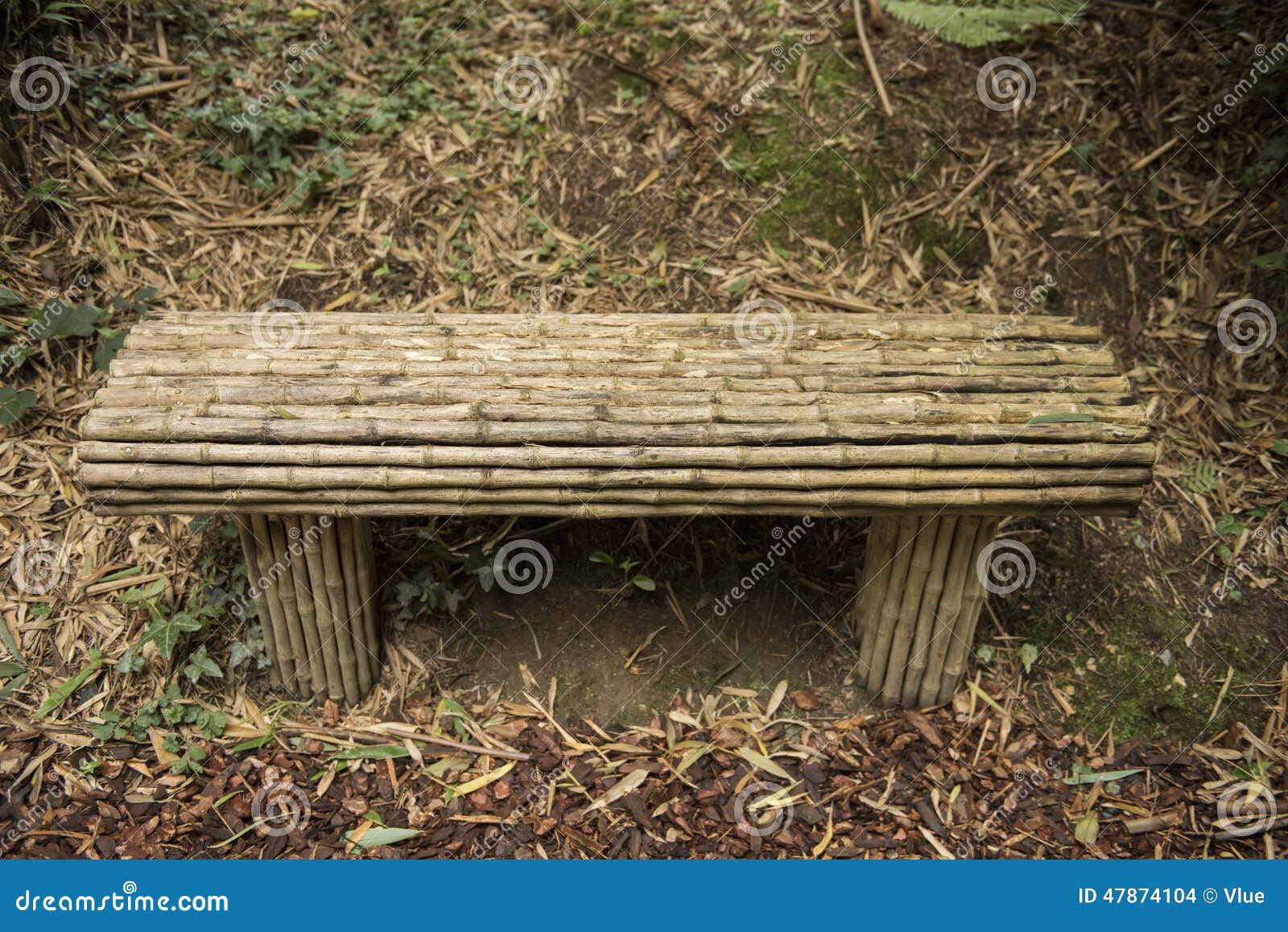 Bamboo Bench Royalty-Free Stock Image | CartoonDealer.com #22856302
