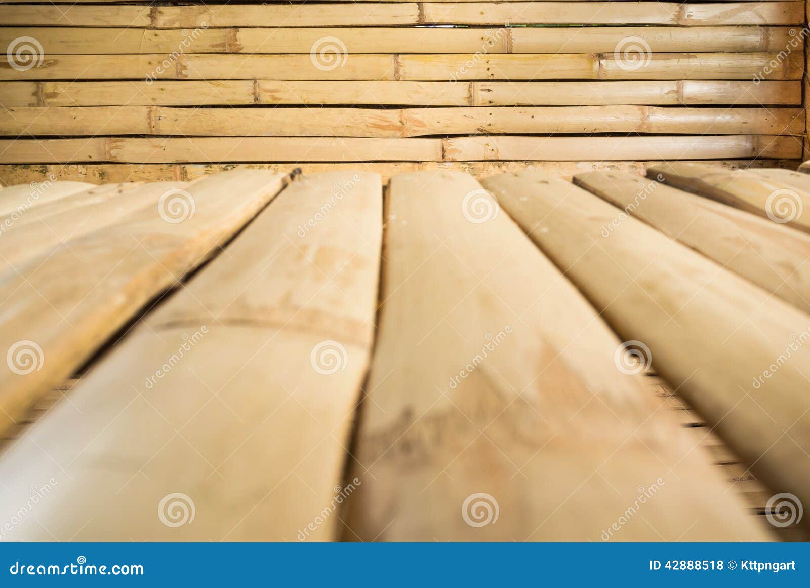 Bamboo bench stock photo. Image of surface, nature, grain - 42888518