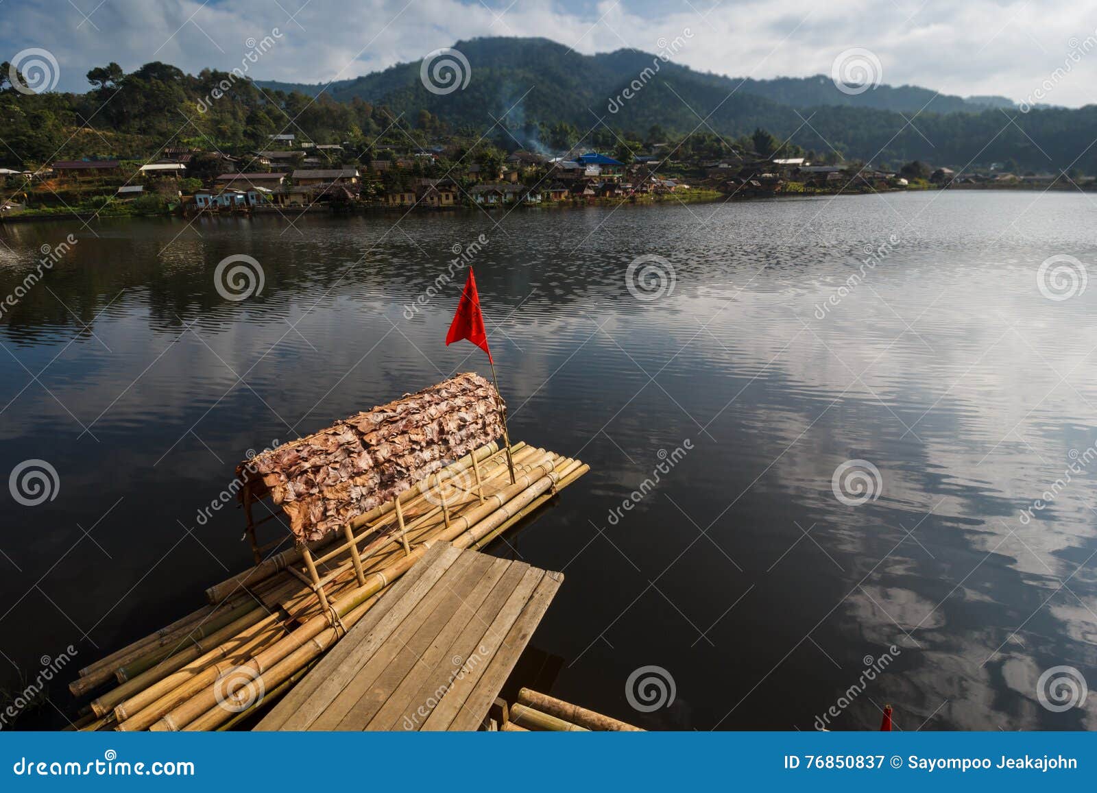 Bamboo Boat stock image. Image of view, boat, vertical - 76850837