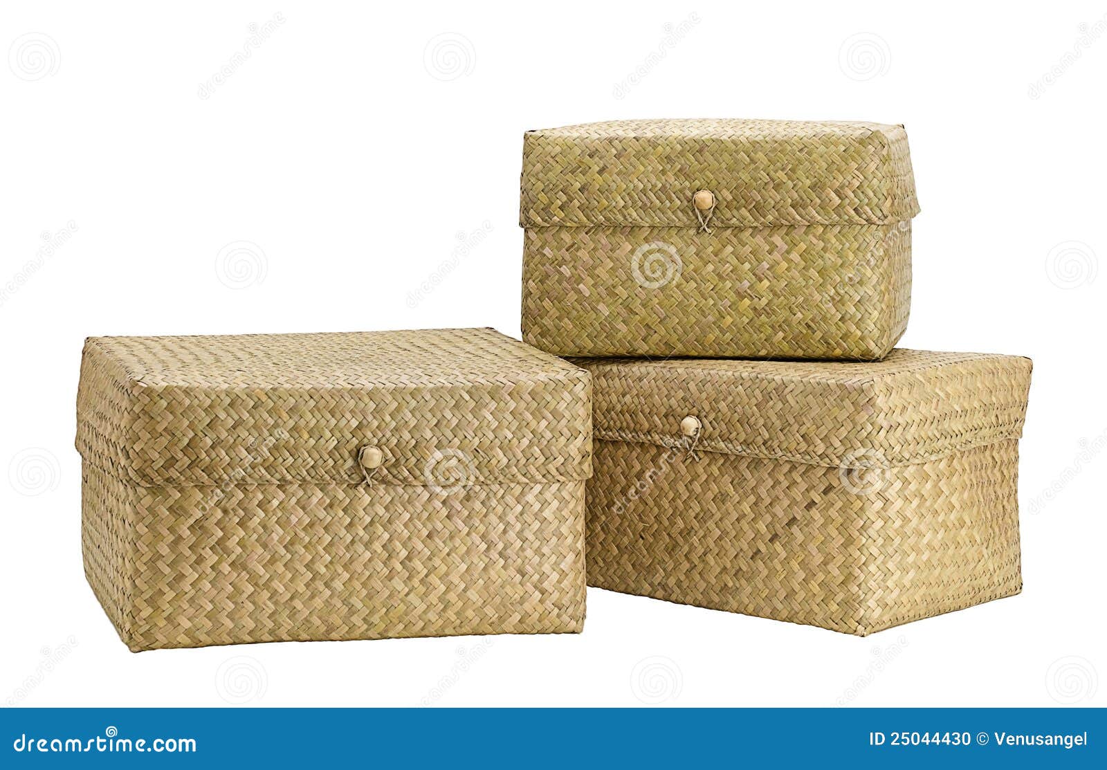 Bamboo boxes stock photo. Image of storage, food, decoration - 25044430