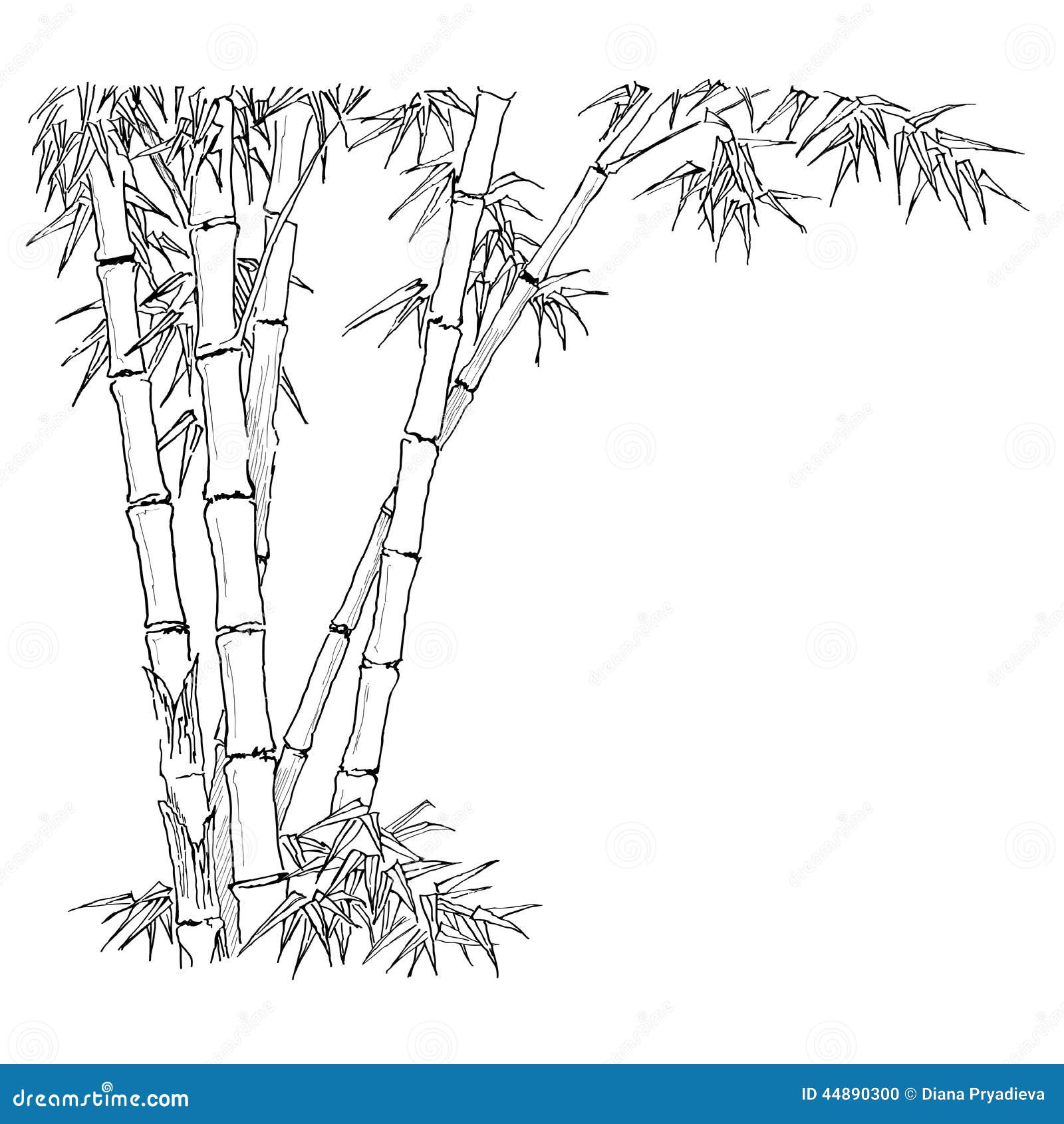 Bamboo Tree Clipart