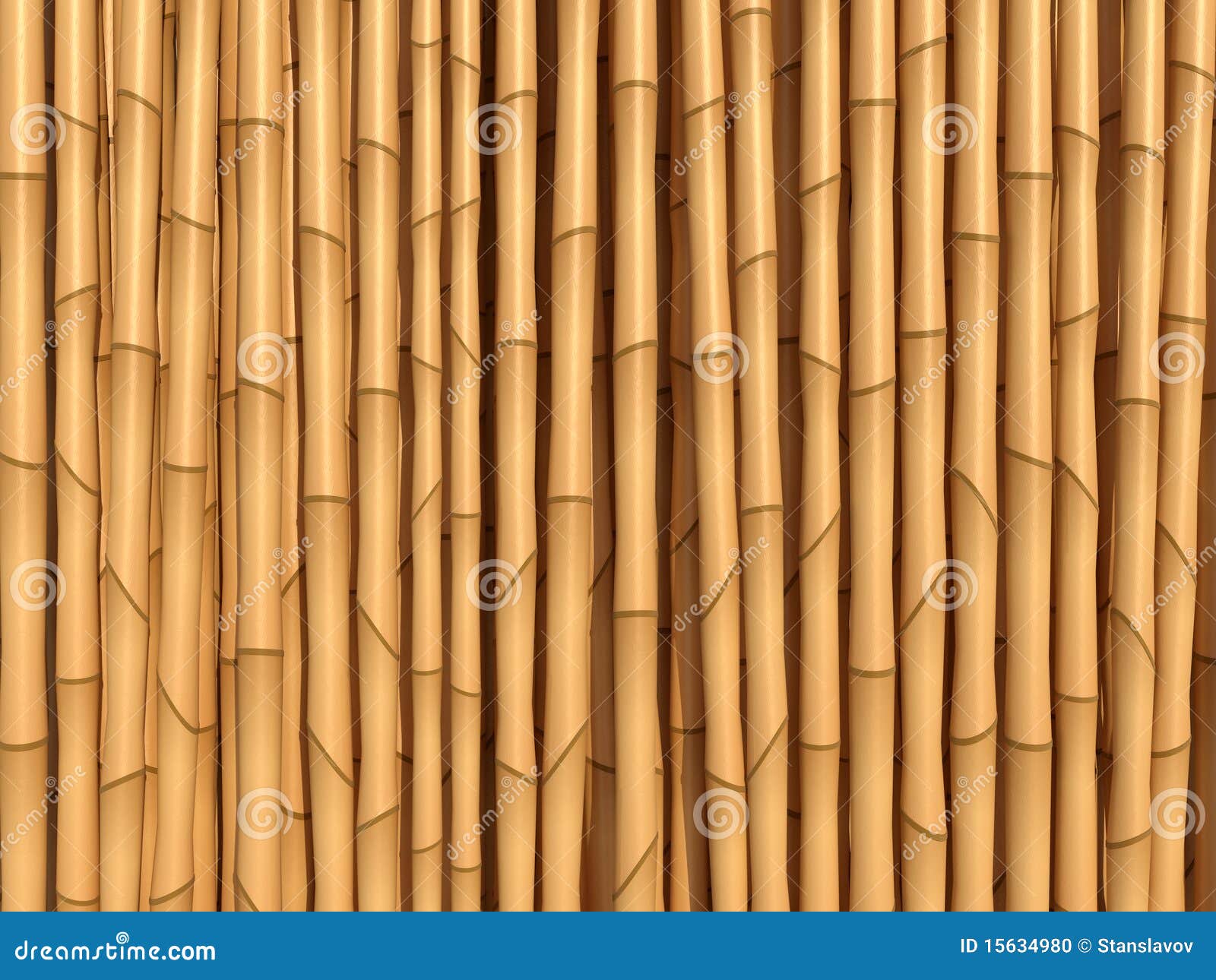 Bamboo Brown Texture Stock Illustration Illustration Of Green 15634980