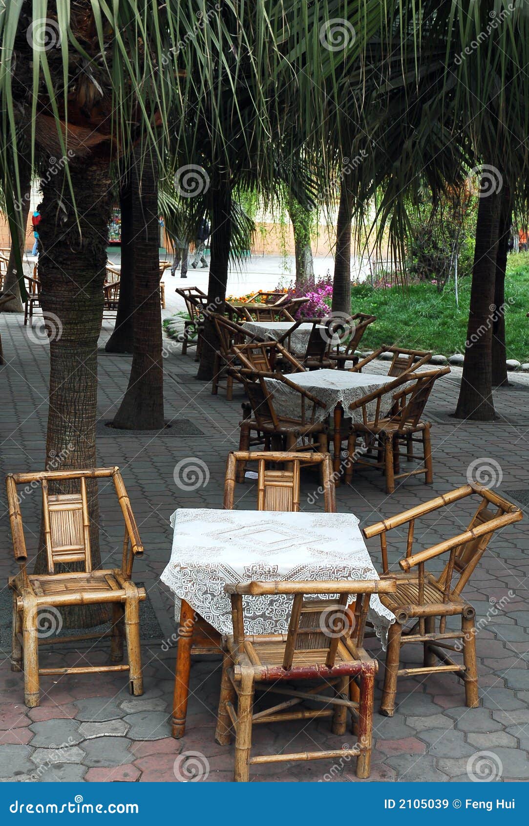 Bamboo chair and table stock image. Image of collection - 2105039