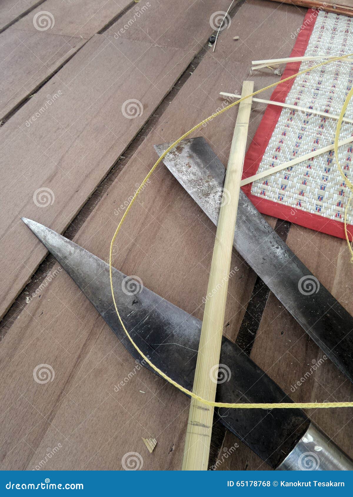 Bamboo Craft tool stock photo. Image of craft, household - 65178768