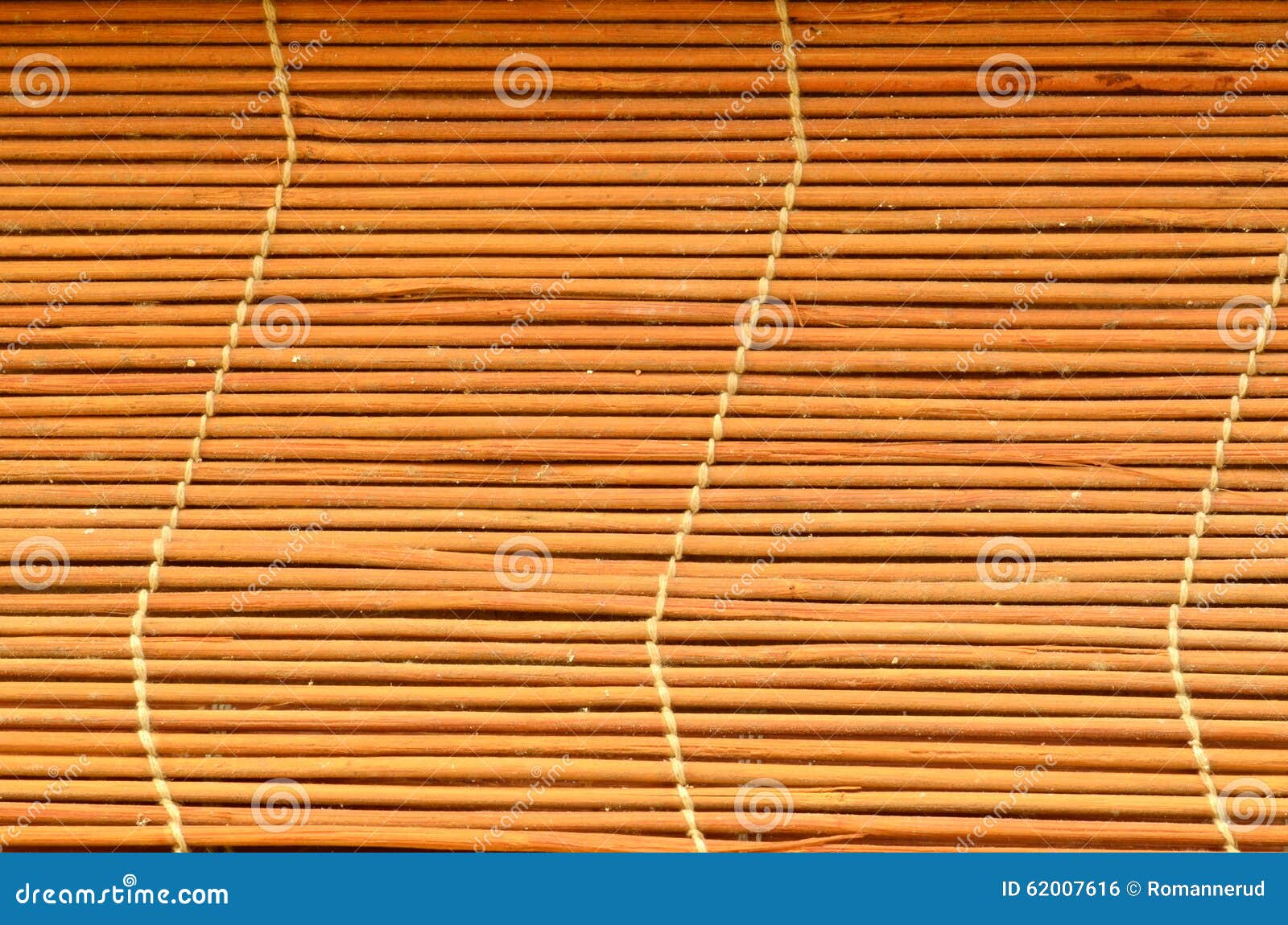 Bamboo Curtain Texture. Bamboo Sunblind with White Stitches. Stock ...