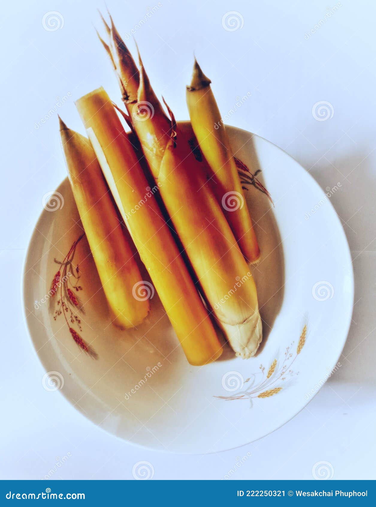 The Bamboo for Eating As Vegetable Stock Image - Image of delicious ...