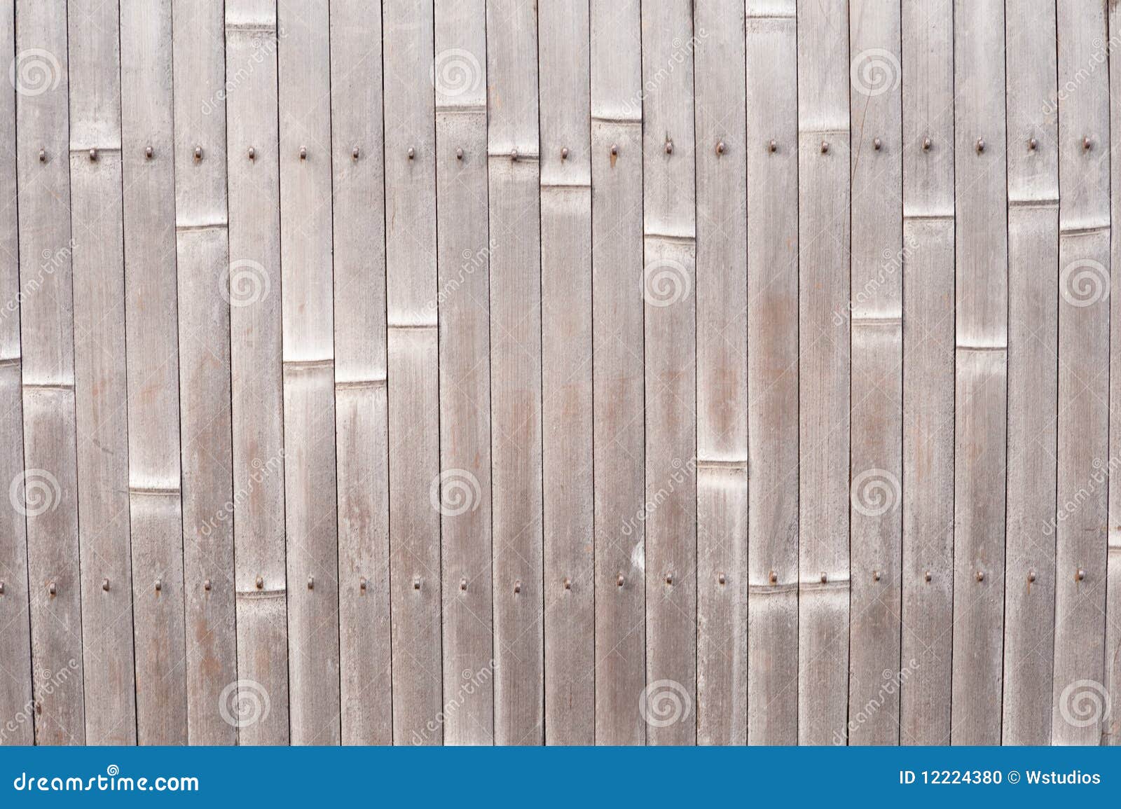 Bamboo Fence stock photo. Image of wall, rustic, aged - 12224380