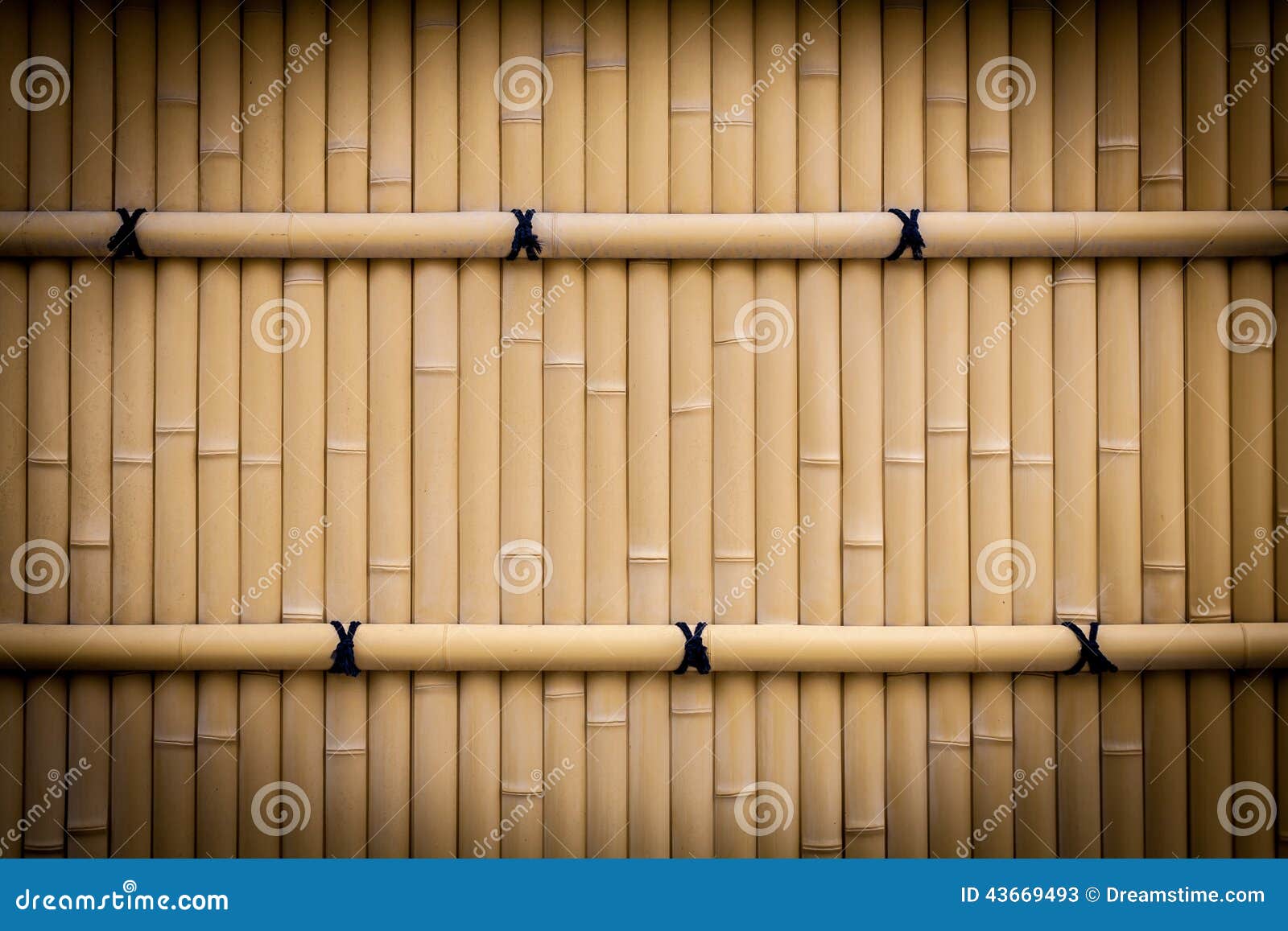 Bamboo fence texture stock image. Image of asian, culture - 43669493