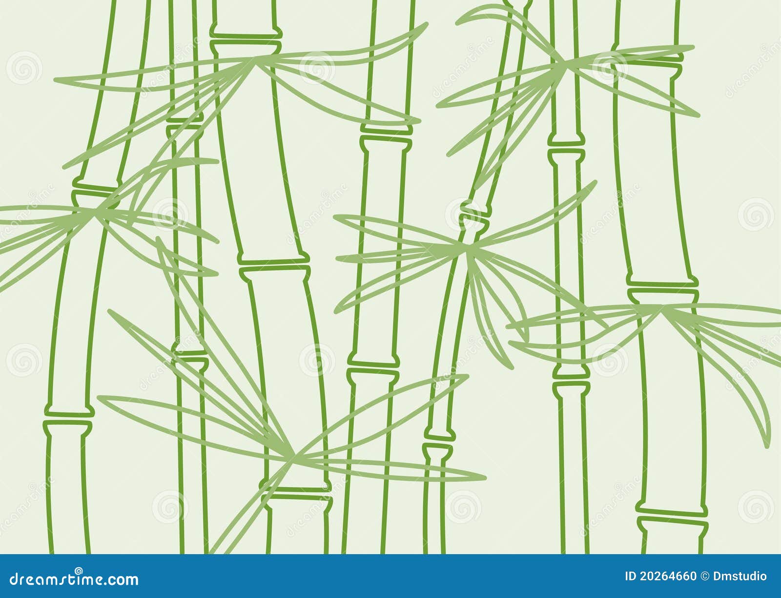 Bamboo forest stock vector. Illustration of asian, green - 20264660