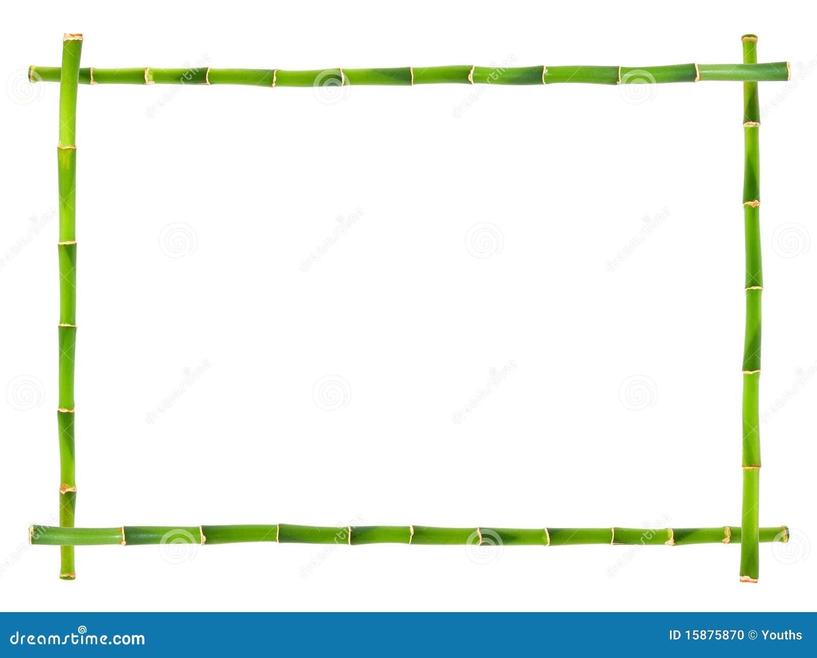 Bamboo Frame Weave Texture On White Background, Royalty-Free Stock ...