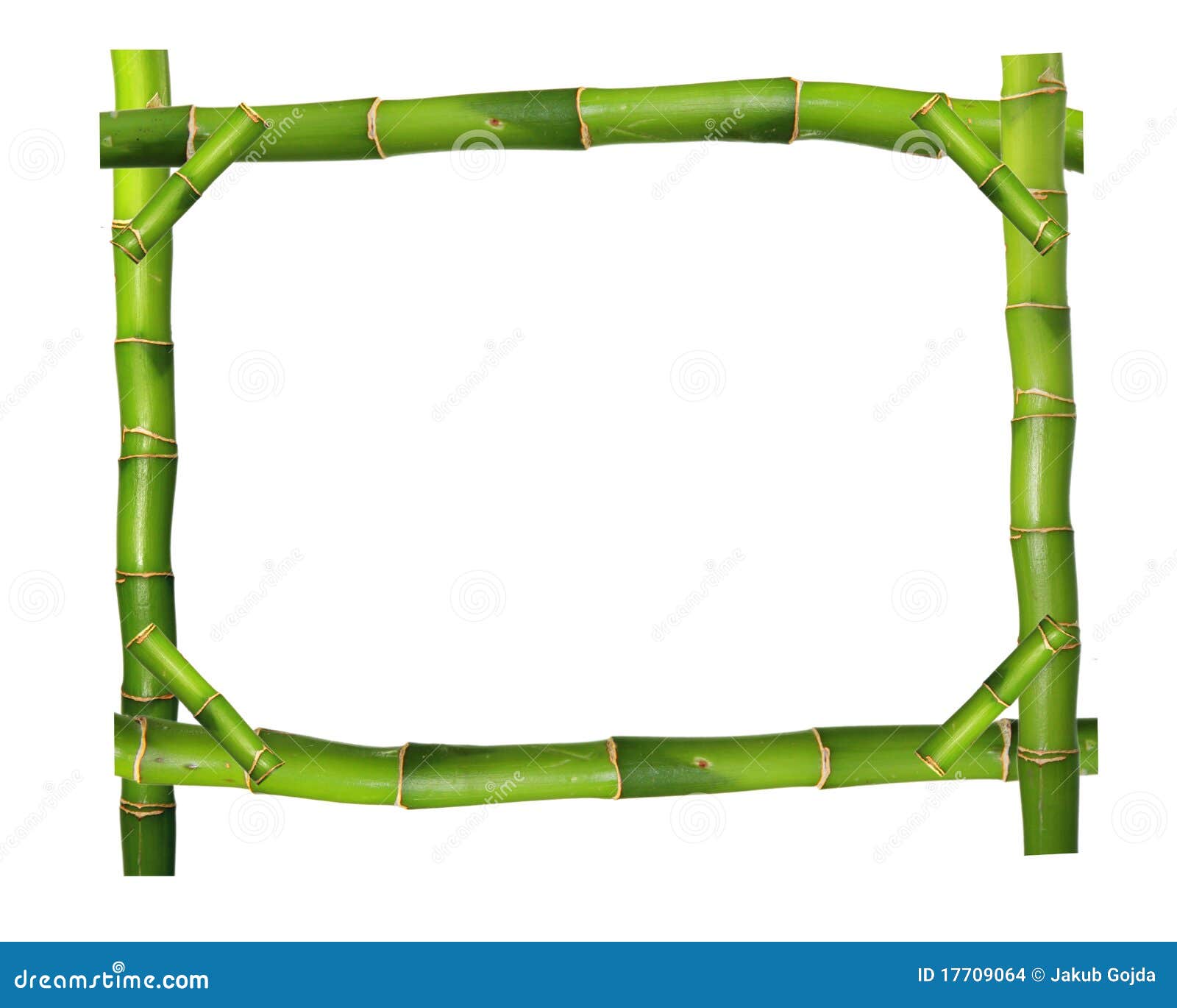 Bamboo frame stock illustration. Illustration of oriental - 17709064