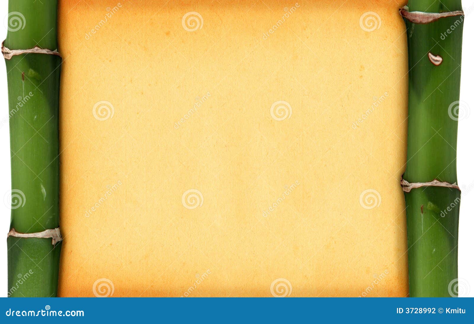 Bamboo Frame Weave Texture On White Background, Royalty-Free Stock ...