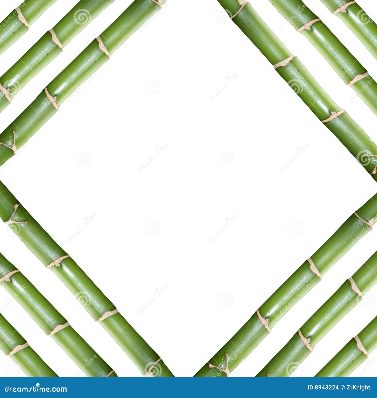 Bamboo Frame Weave Texture On White Background, Royalty-Free Stock ...