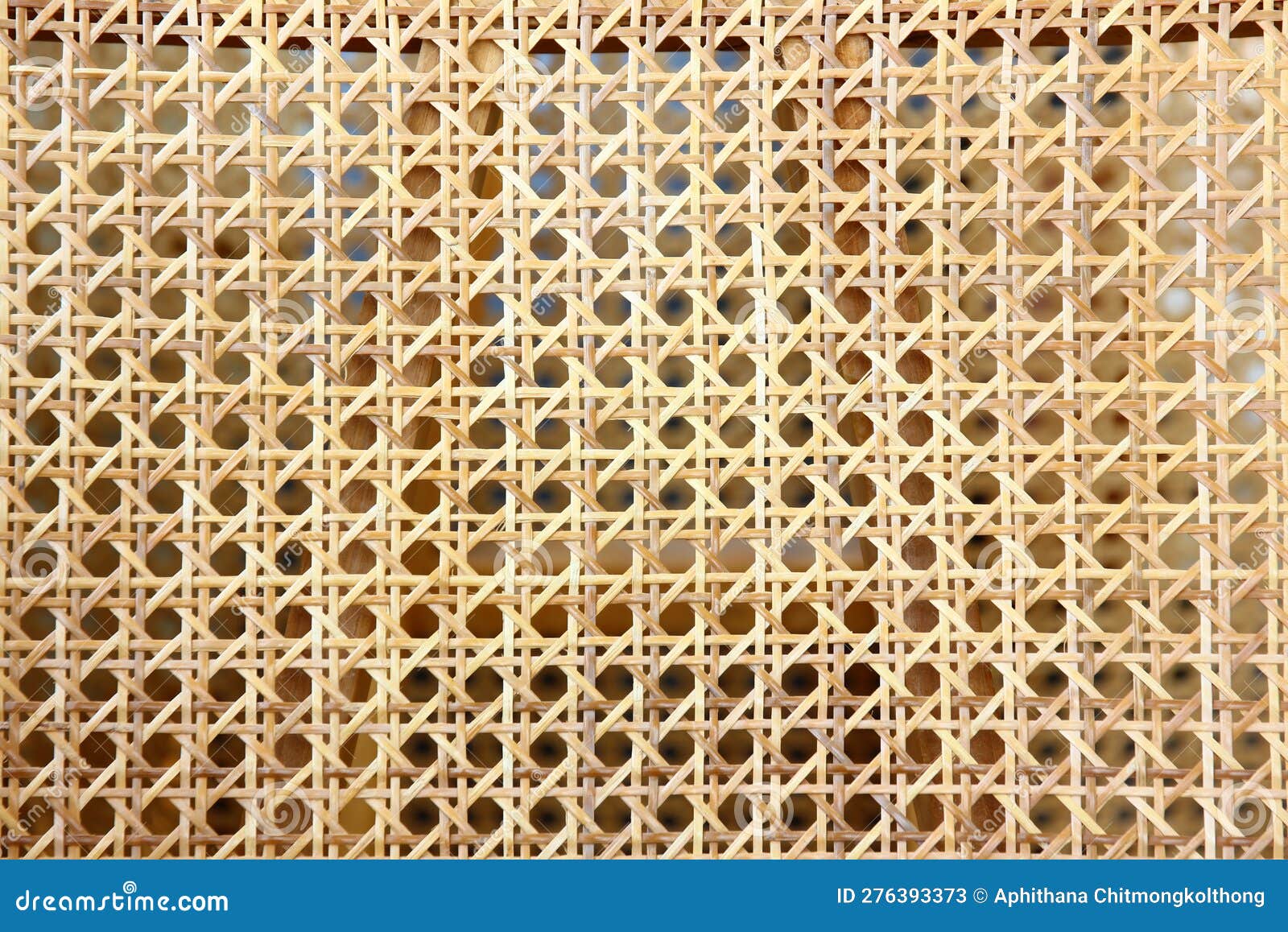 Bamboo Handicrafts Weave Geometric Octagonal Patterns Stock Image ...