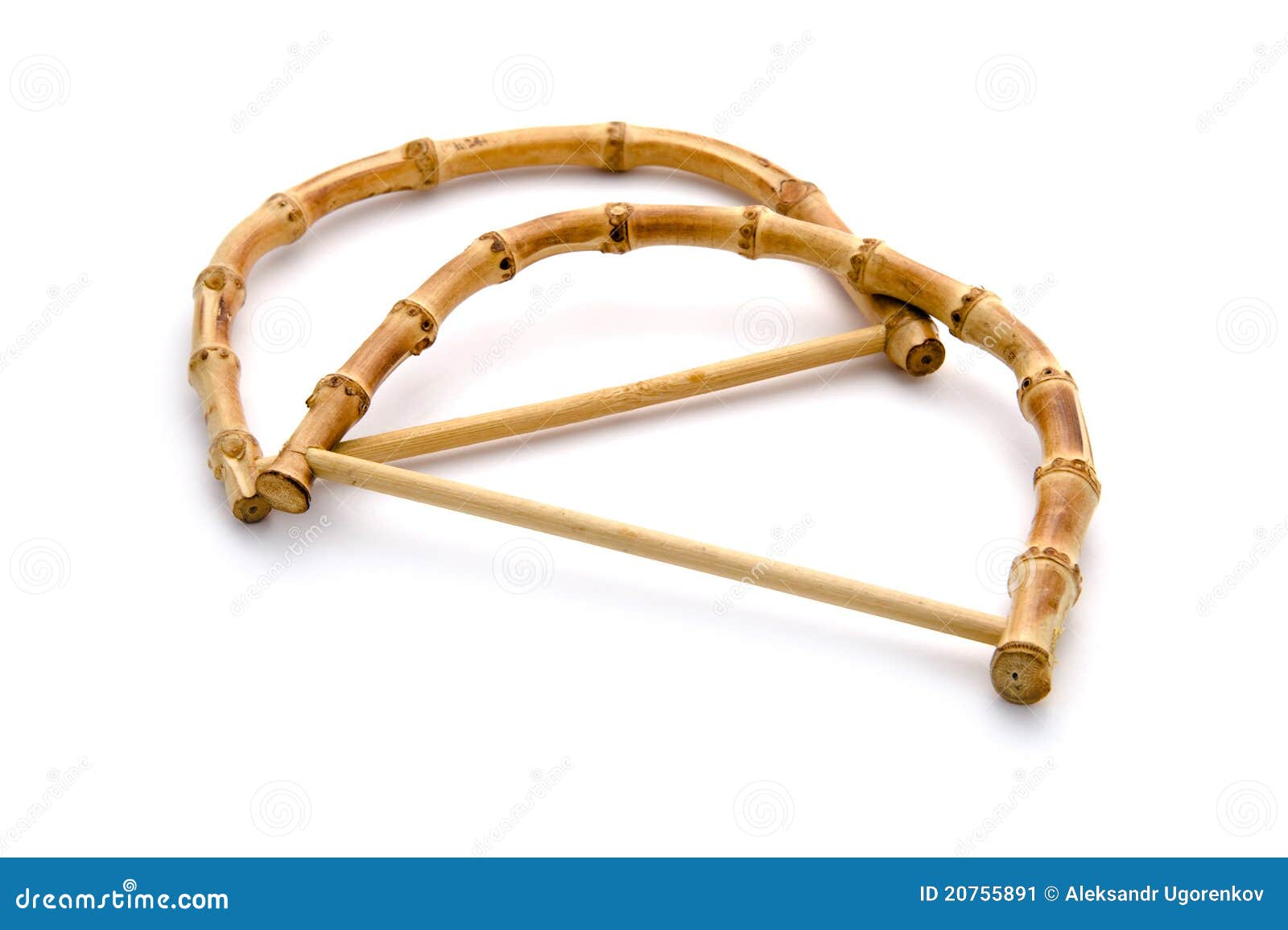 Bamboo Handles for Bag Close Up Stock Image - Image of white, pattern ...