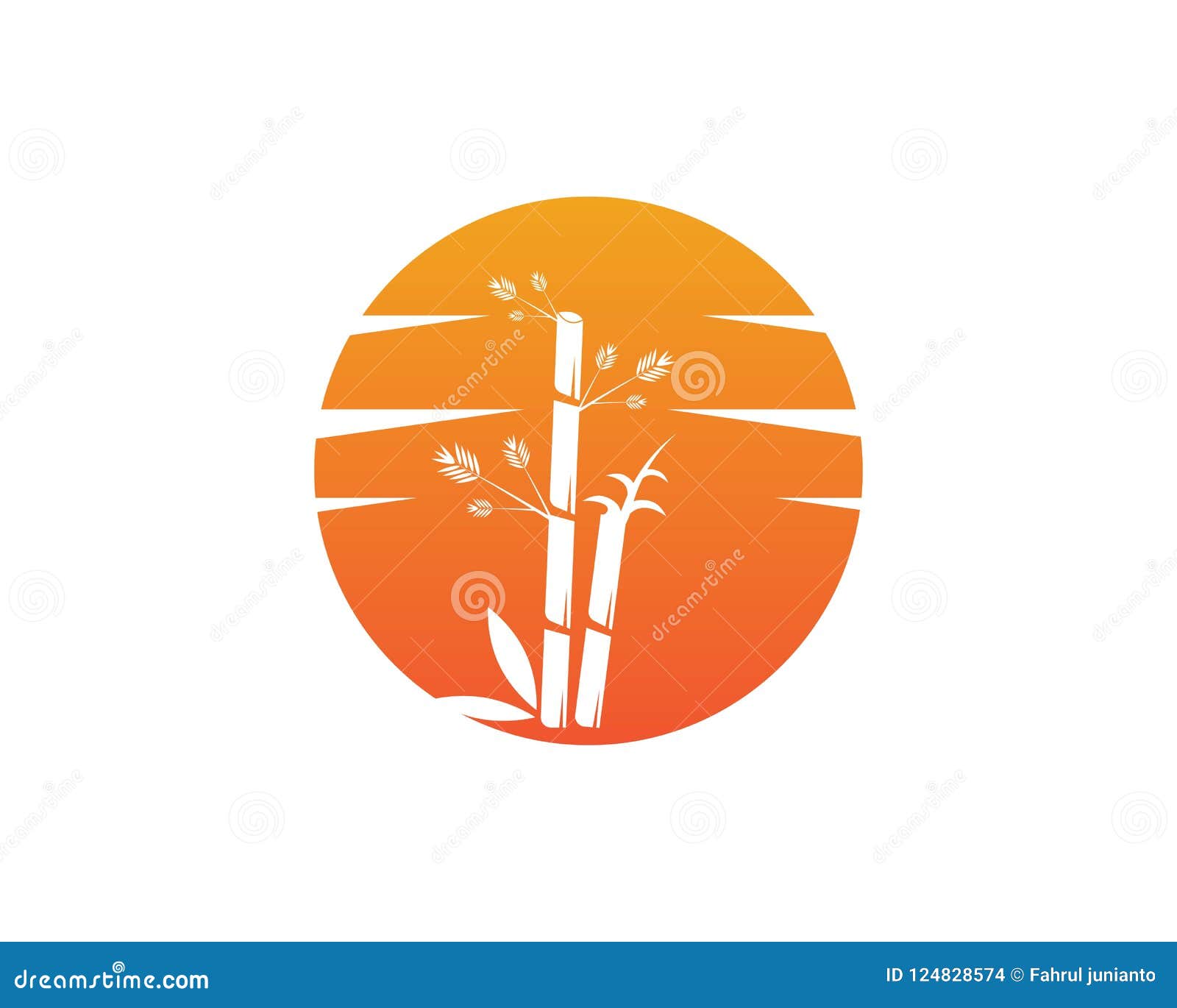 Bamboo Icon Spa Logo Design Vector Illustration Stock Vector ...
