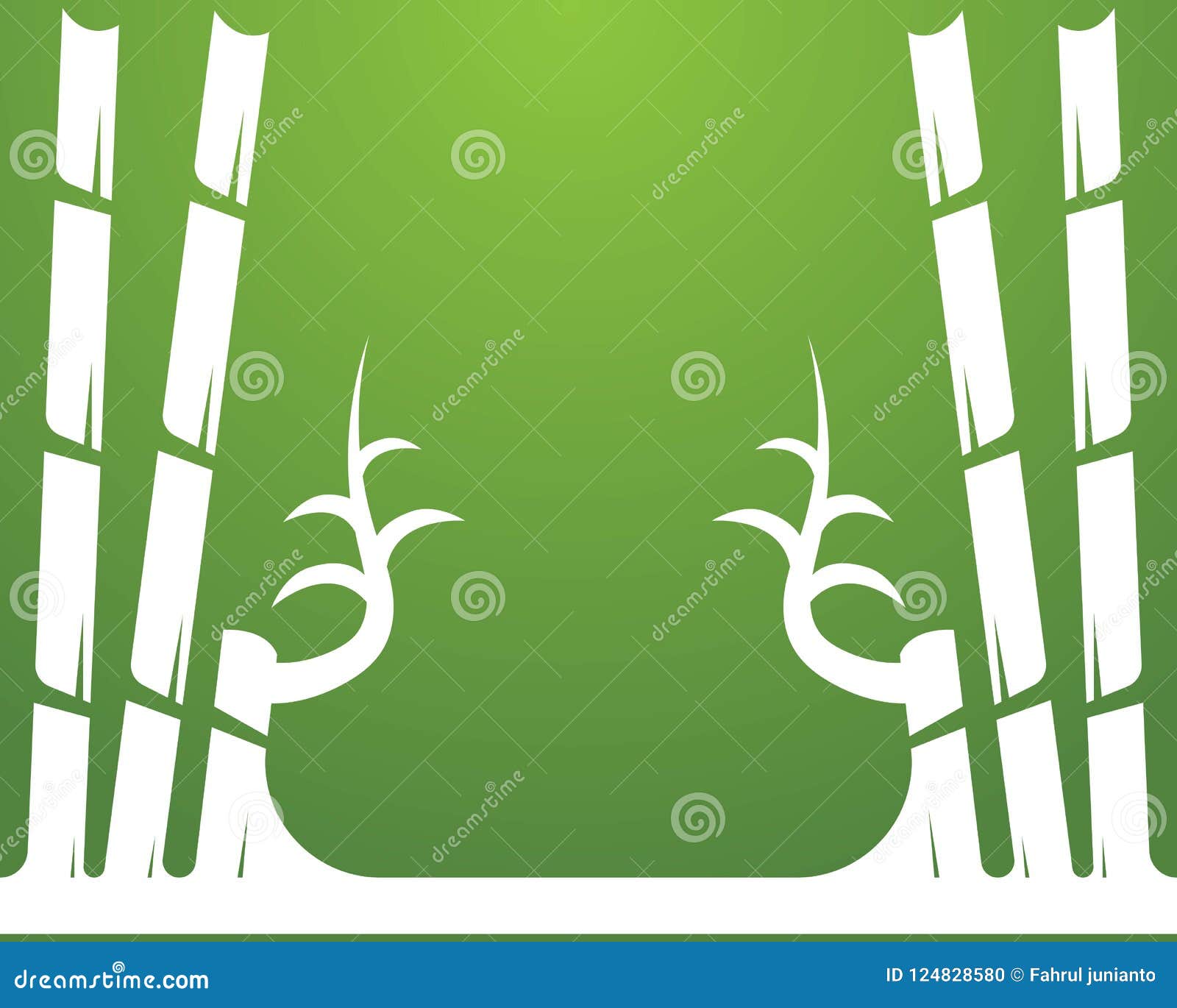 Bamboo Icon Spa Logo Design Vector Illustration Stock Vector ...