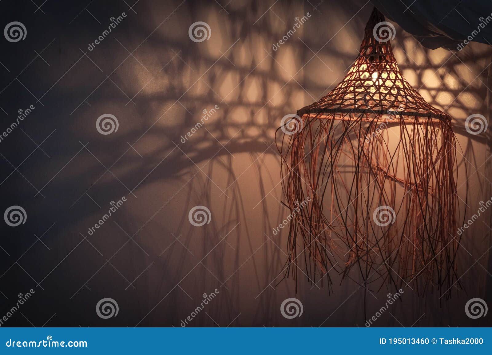 Bamboo Lamp Basketry Structure Royalty-Free Stock Photo | CartoonDealer ...