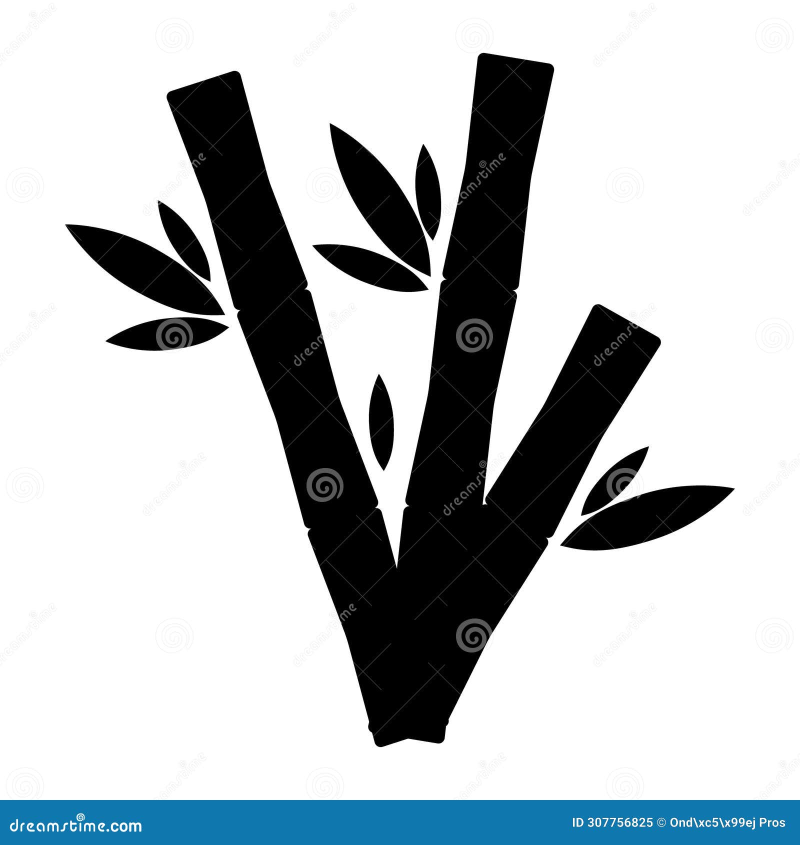 Bamboo Leaf Icon, Nature Tropical Symbol Design, Web Sign Vector ...