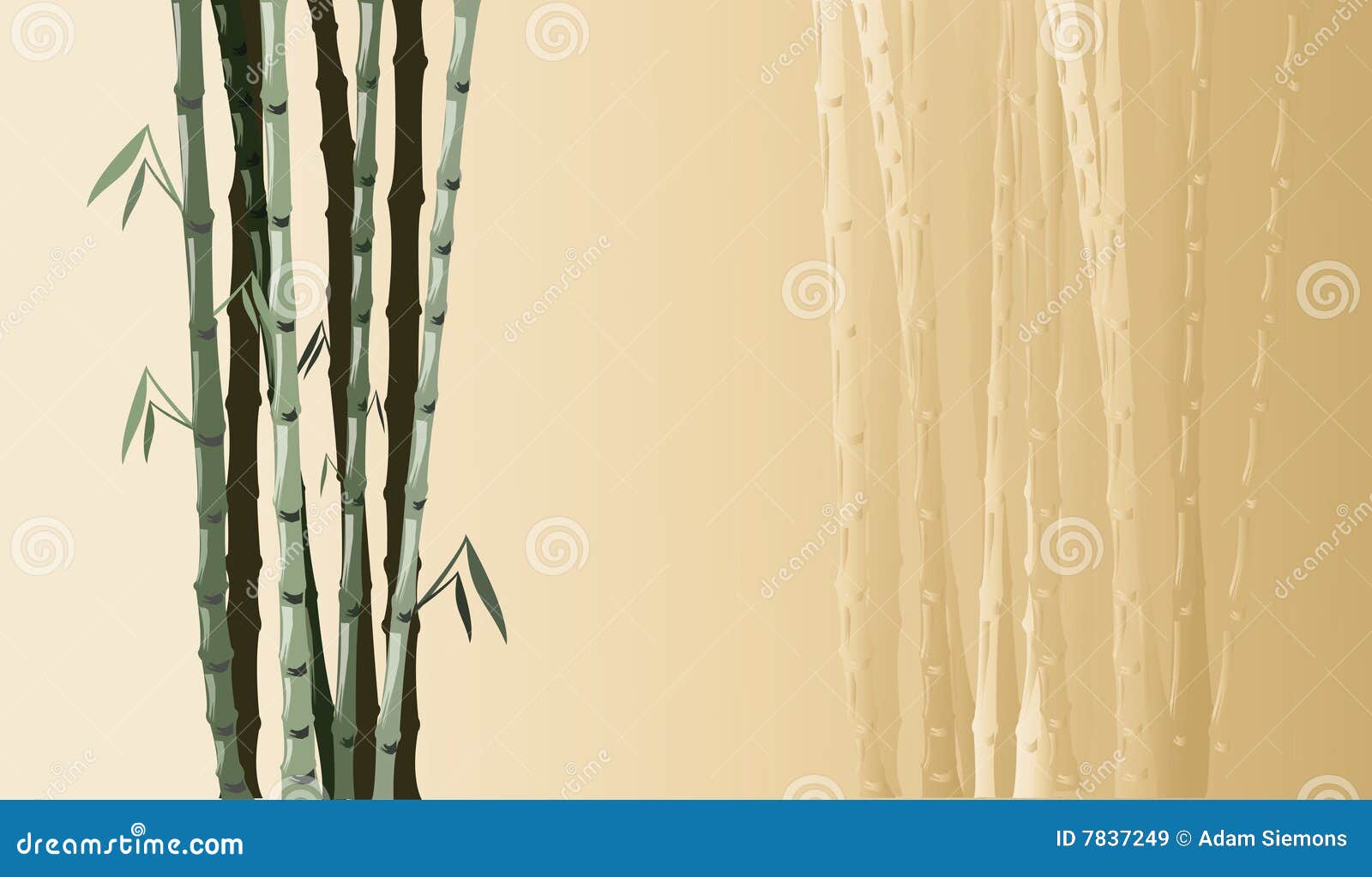 Bamboo letter stock vector. Illustration of drawing, wave - 7837249
