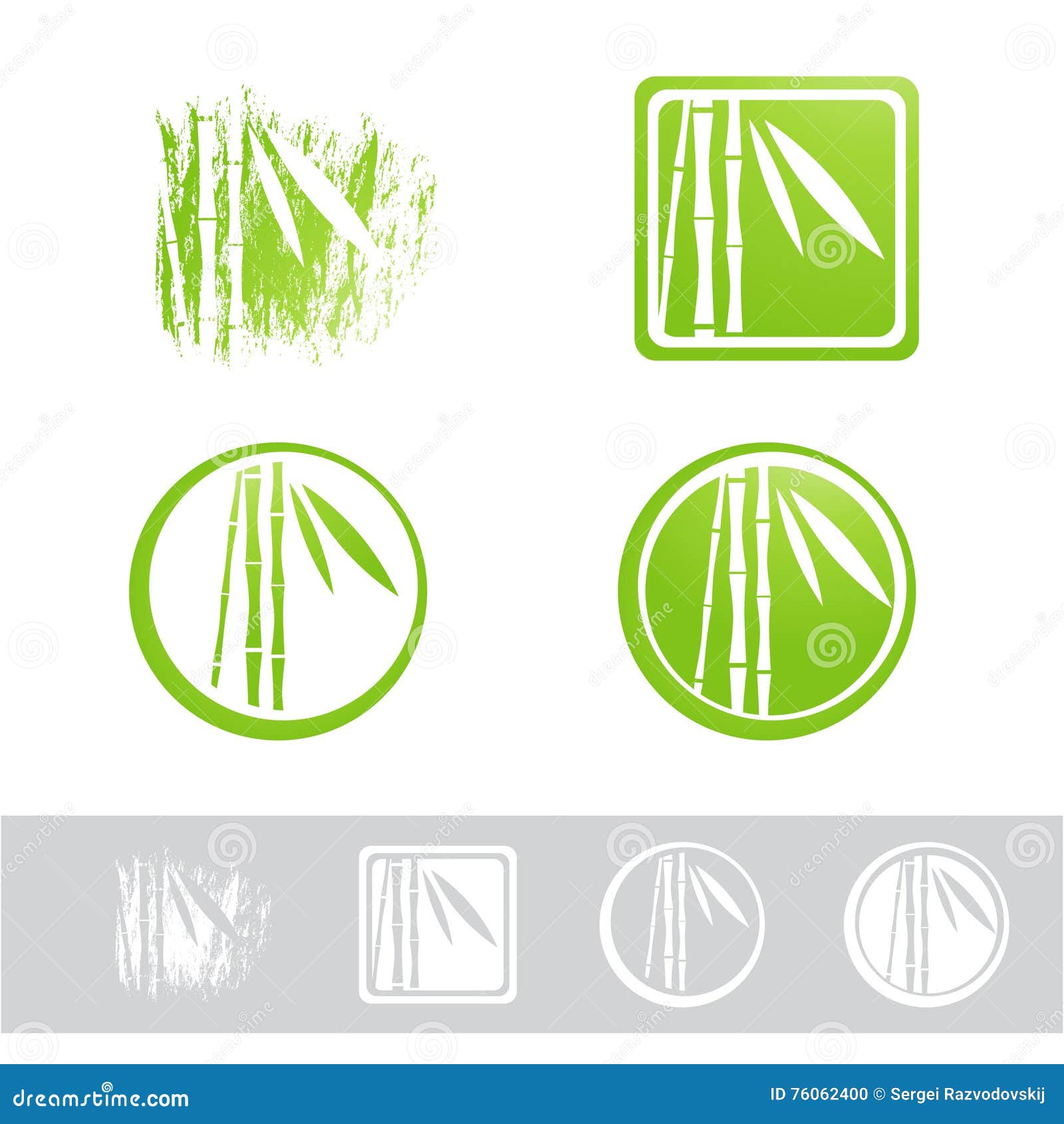 Bamboo Logo Vector | CartoonDealer.com #150359949