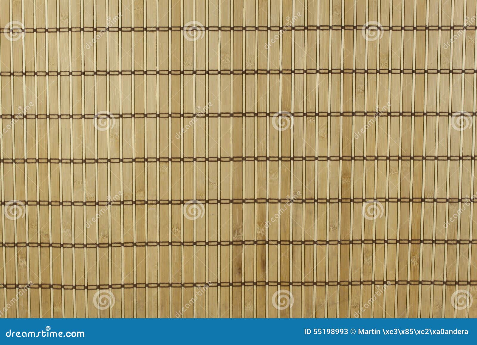 Bamboo Mat As Background. Detailed Front View of the Structure of a ...