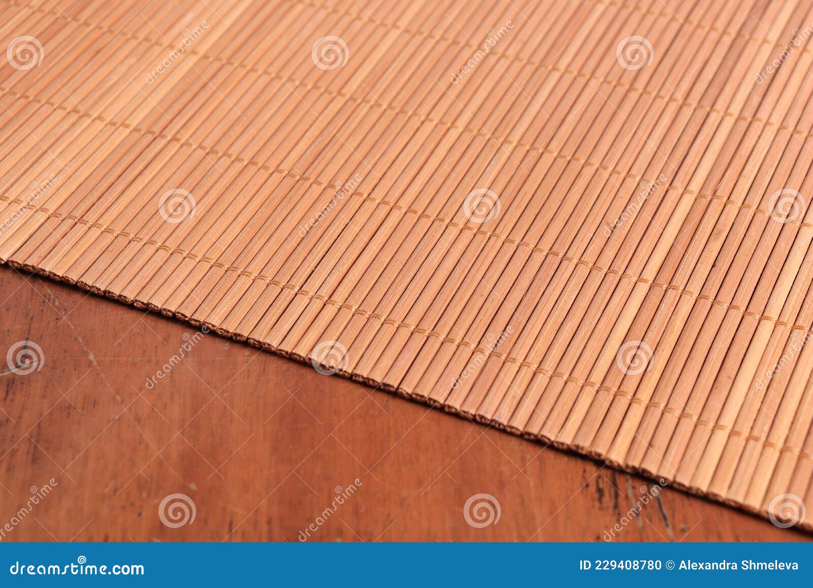 Bamboo Mat. Chinese Japanese Background Stock Photo - Image of cuisine ...