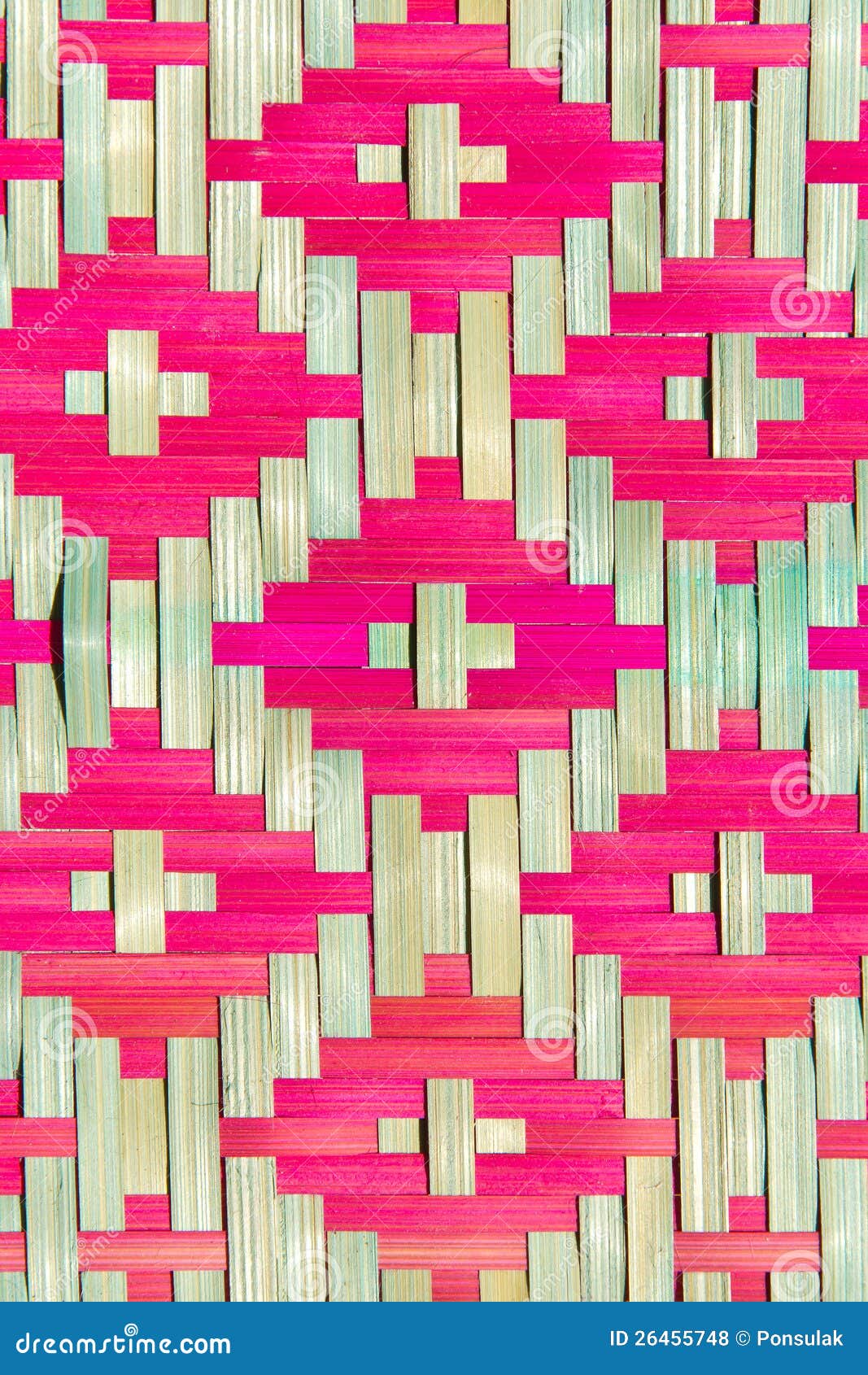 Bamboo mat pattern stock photo. Image of decorative, craft - 26455748