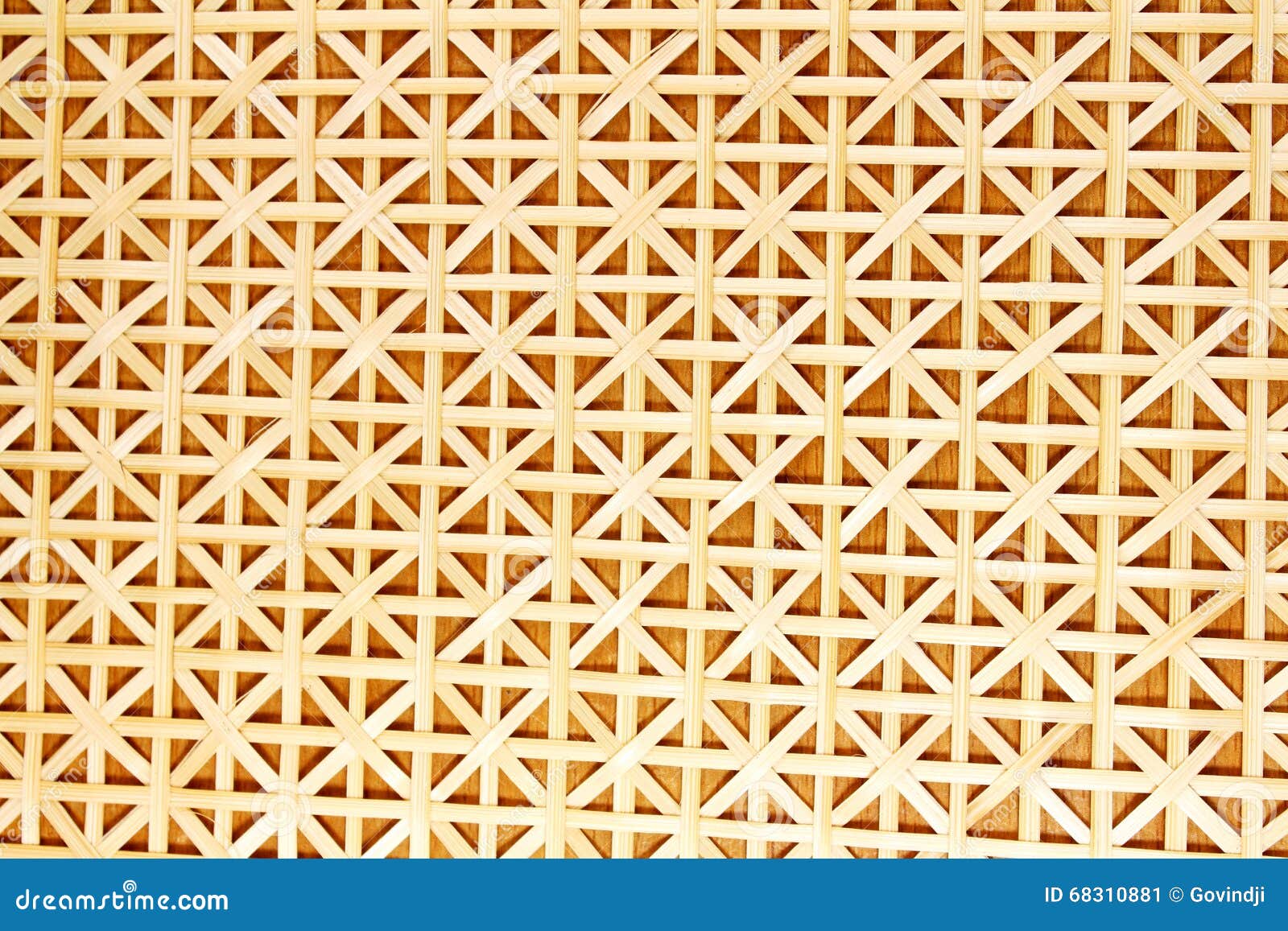 Bamboo Mat Texture Background Stock Image - Image of design, background ...