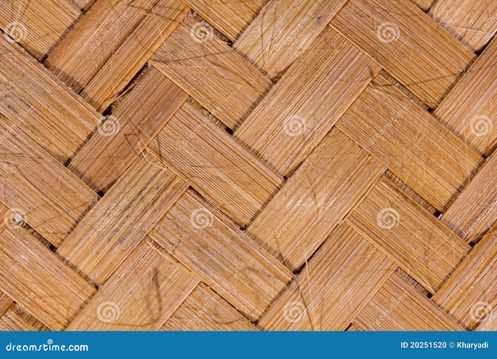 Bamboo Matting That Forms Vertical And Horizontal Lines To Form A ...