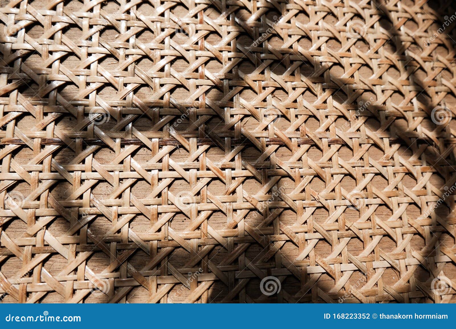 Bamboo Net Texture Background Stock Photo - Image of pattern, brown ...