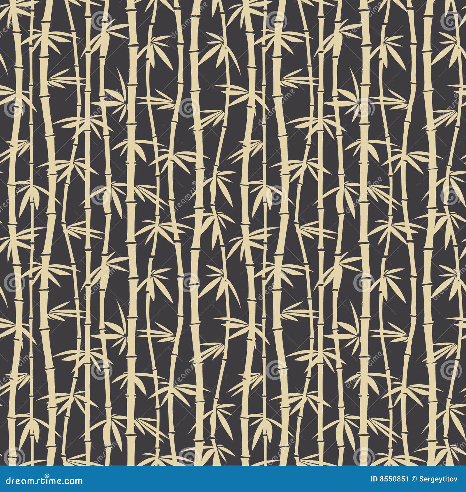 Bamboo pattern stock vector. Illustration of decoration - 8550851