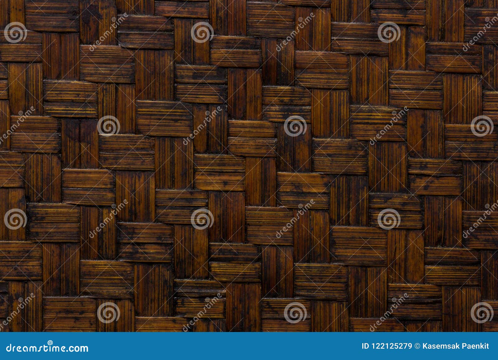 Wicker pattern bamboo stock image. Image of rattan, surface - 122125279