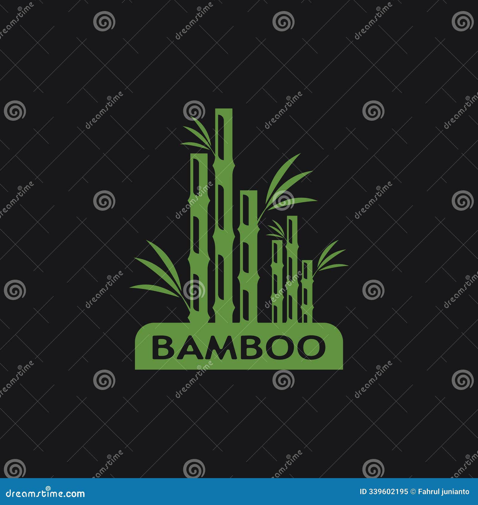 Bamboo Plant Icon and Symbol Vector Template Illustration Stock ...