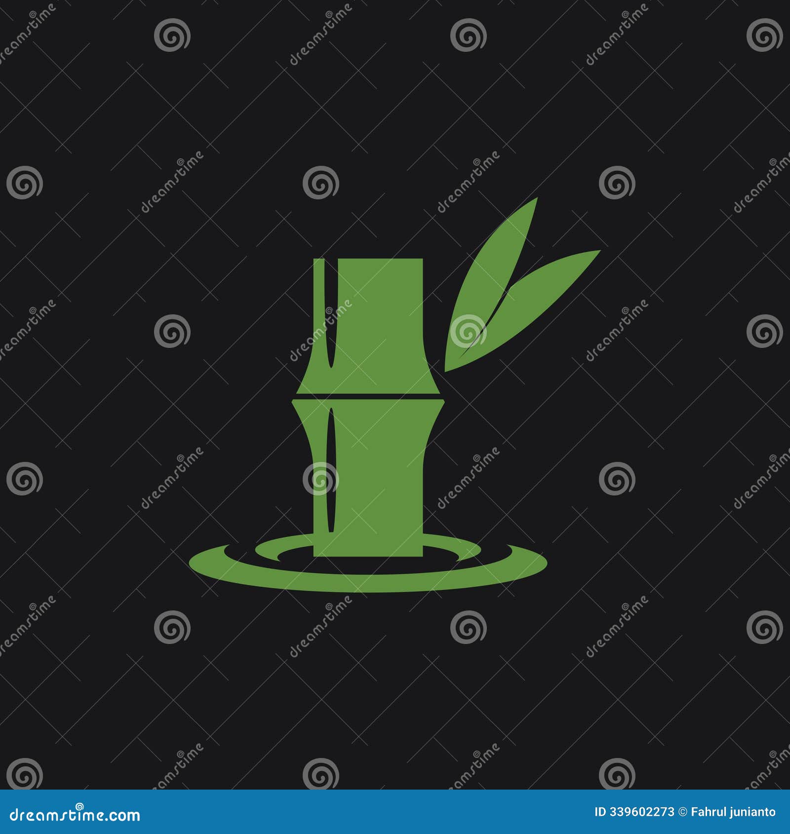 Bamboo Plant Icon and Symbol Vector Template Illustration Stock ...