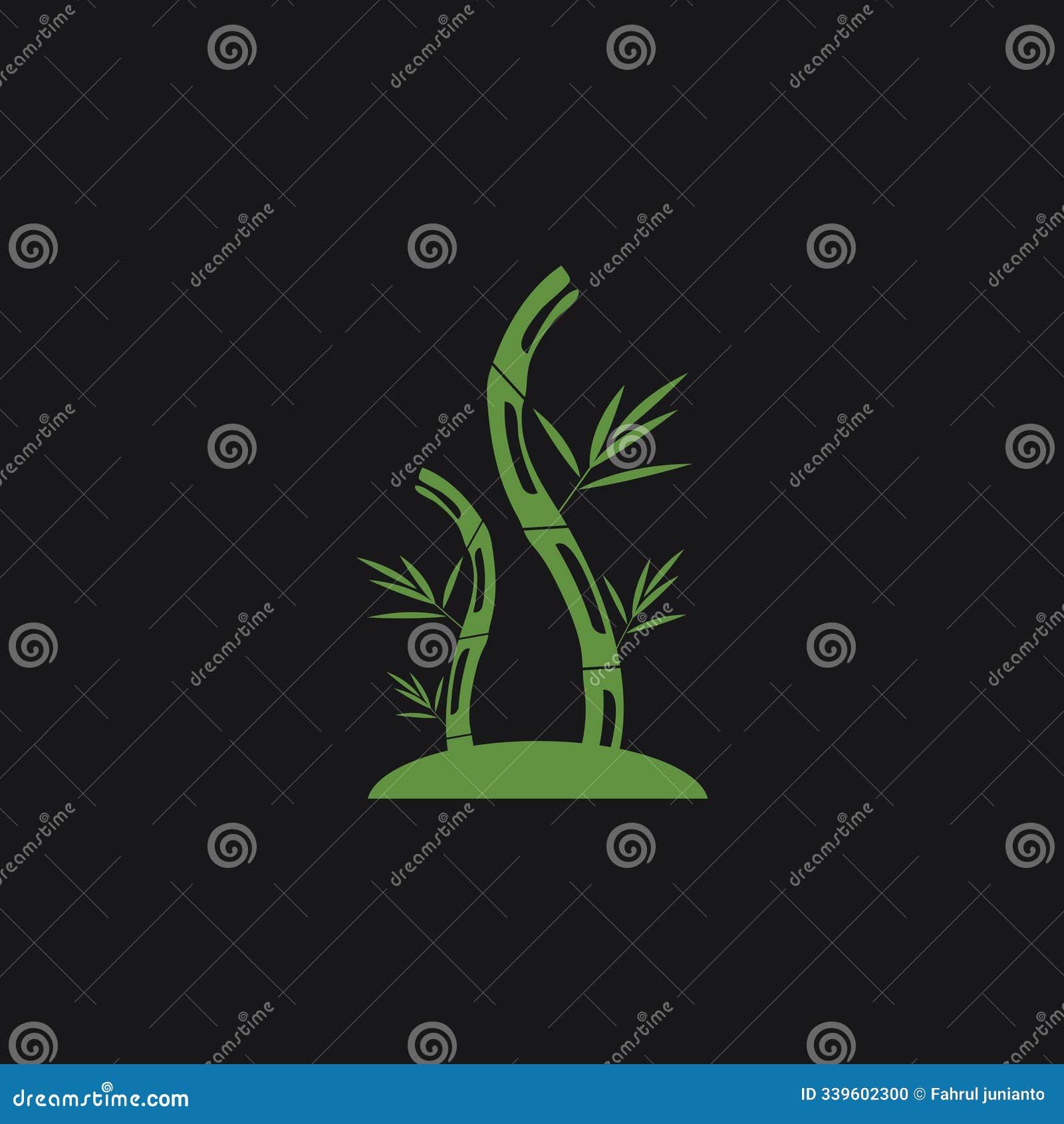 Bamboo Plant Icon and Symbol Vector Template Illustration Stock ...