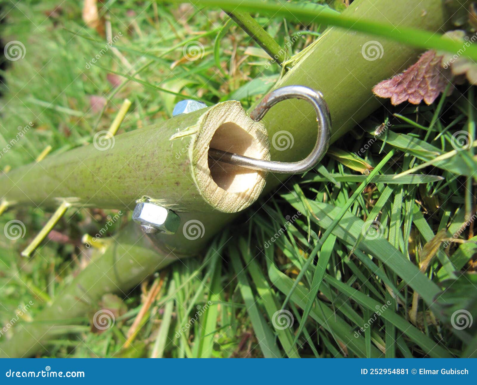 Bamboo Processing and Bamboo Craft Stock Image - Image of company ...