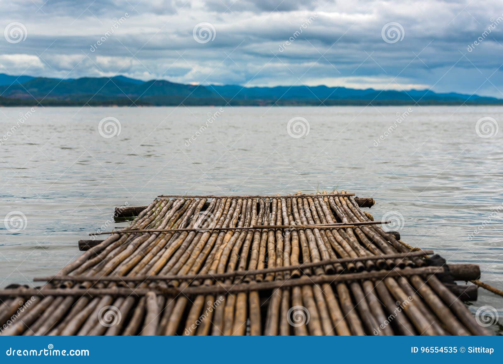 Raft Floating On Water Royalty-Free Stock Image | CartoonDealer.com ...