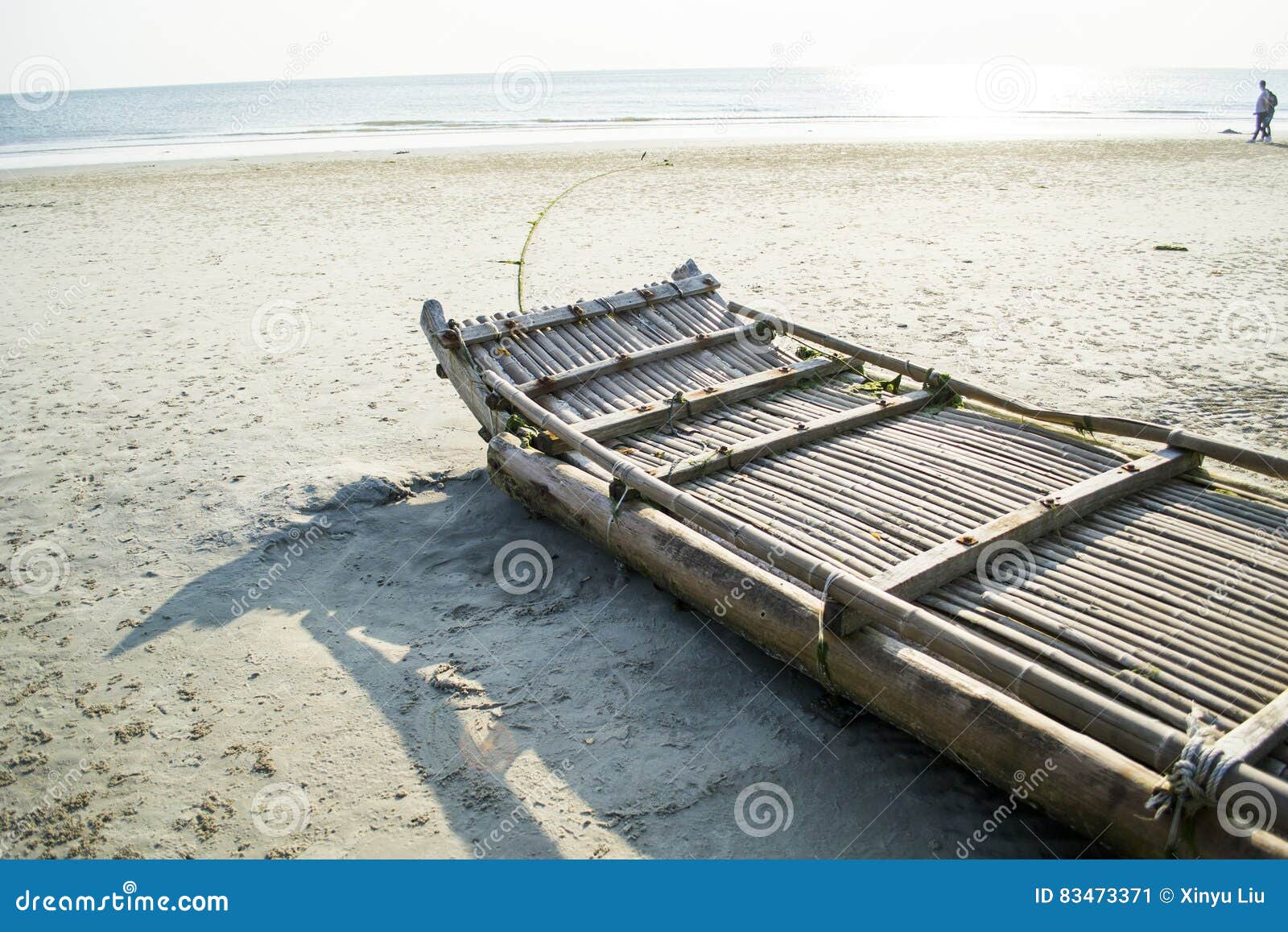 Bamboo raft stock image. Image of wave, danger, banboo - 83473371