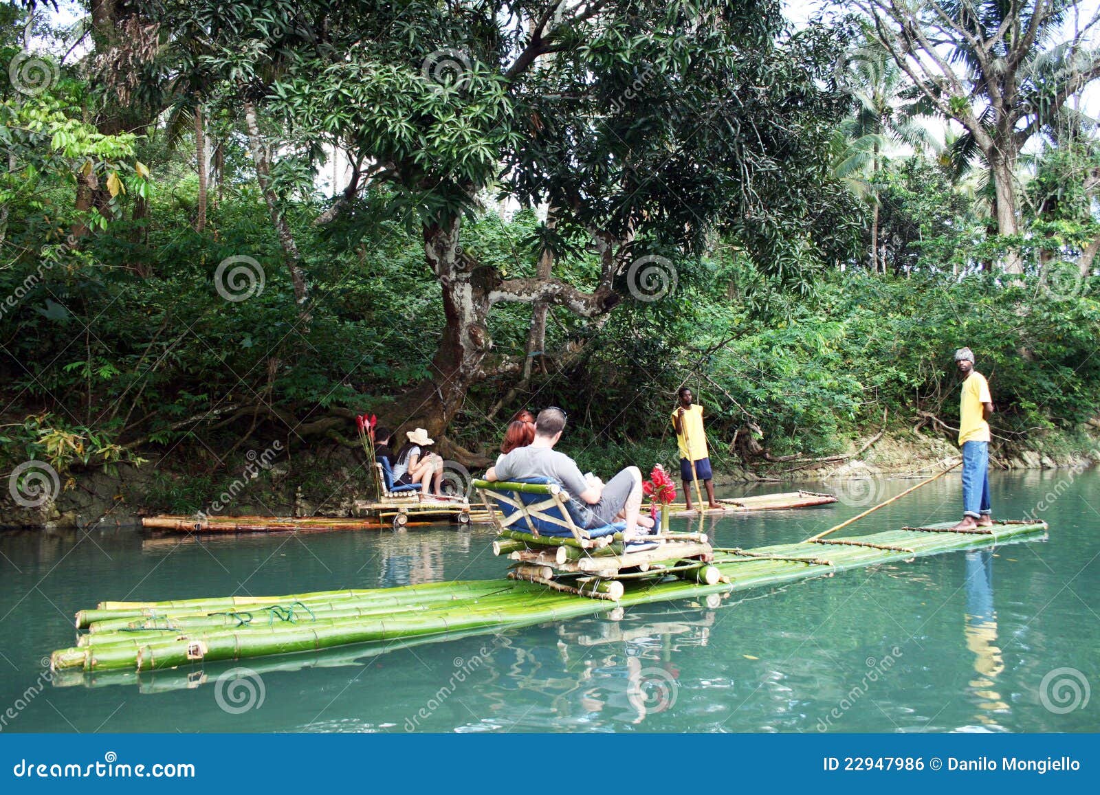 Bamboo rafting editorial photo. Image of tourism, nature - 22947986