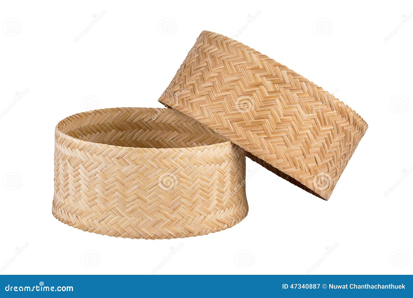 Bamboo Rice Box. Stock Photo | CartoonDealer.com #47340852