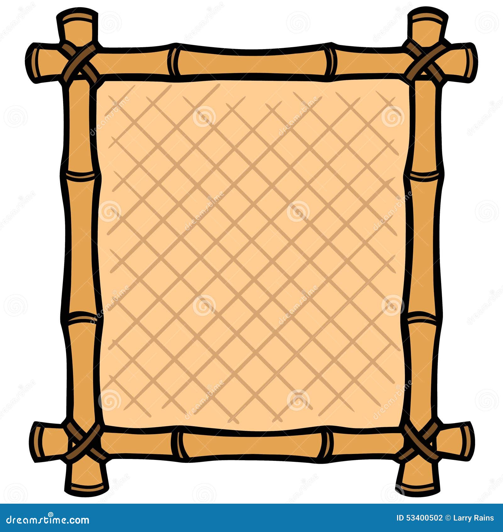 Bamboo Sign stock vector. Illustration of backgrounds - 53400502