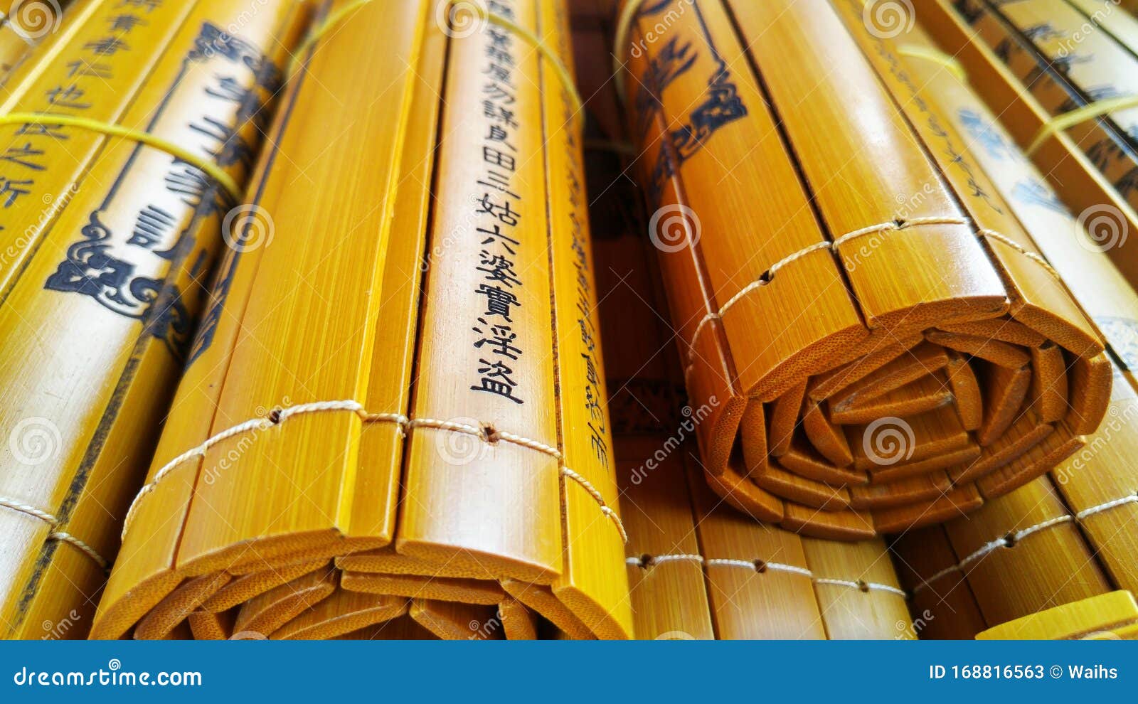 Ancient Chinese Bamboo Writing