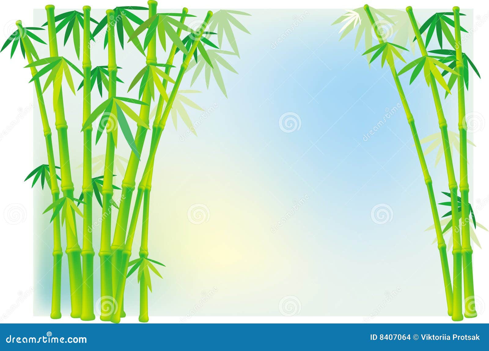 Bamboo stalks stock vector. Illustration of growth, shui - 8407064